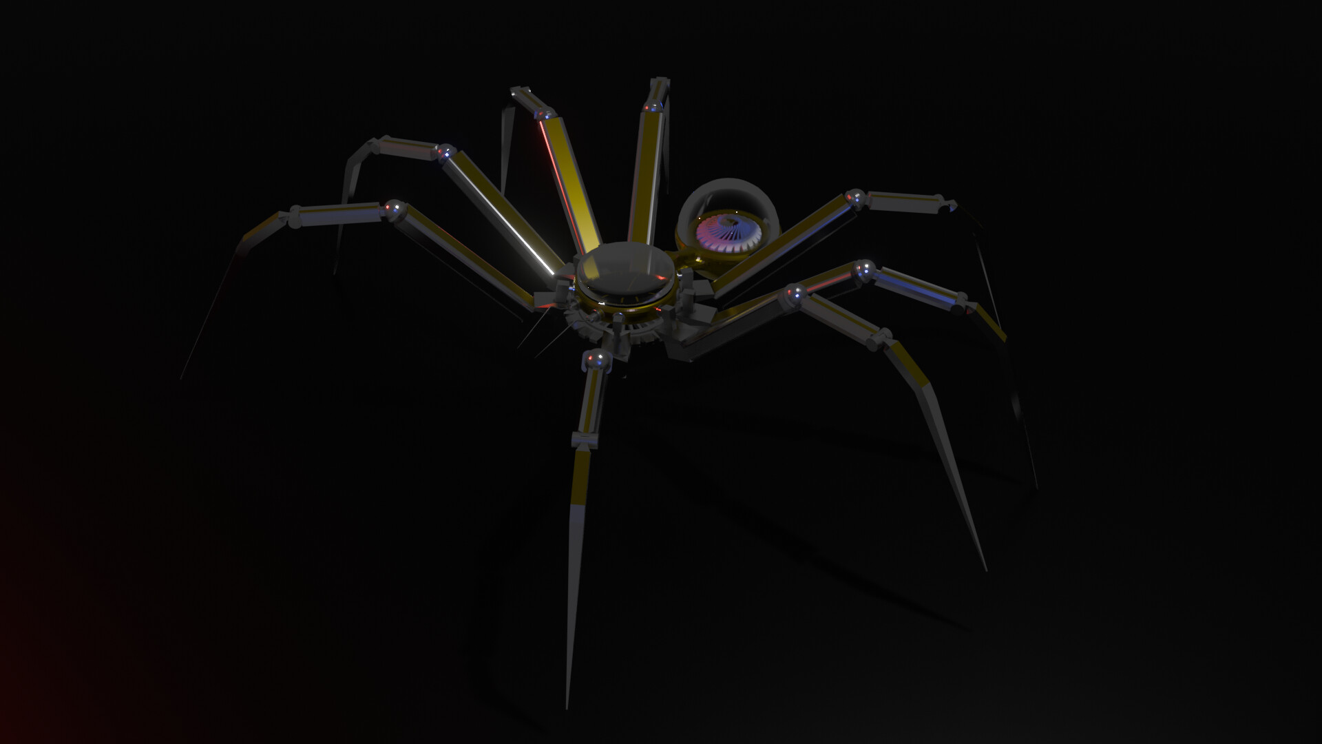 ArtStation - Spider Robot Clockwork