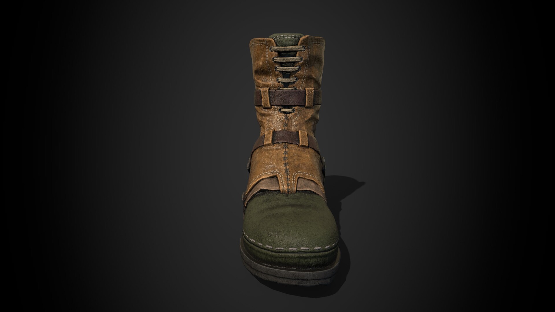 Sayan - A Weathered Old Shoe (Game-Ready Prop)