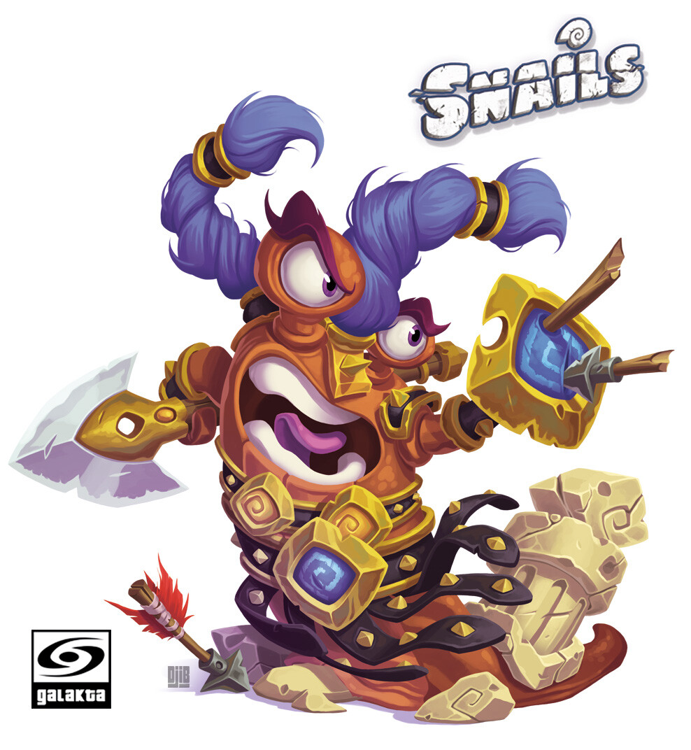 Jean-Baptiste "Djib" Reynaud - Snails (Bosses-1st Batch)