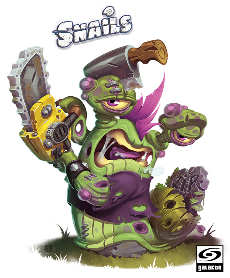 Jean-Baptiste "Djib" Reynaud - Snails (Bosses-2nd Batch)