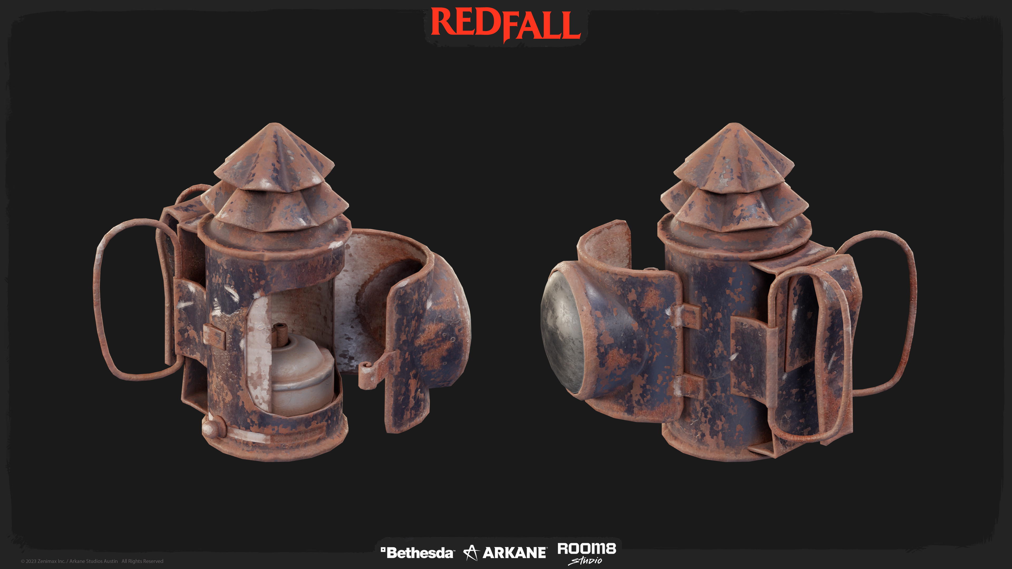 Room 8 Studio - Portfolio - Small Props (Redfall)