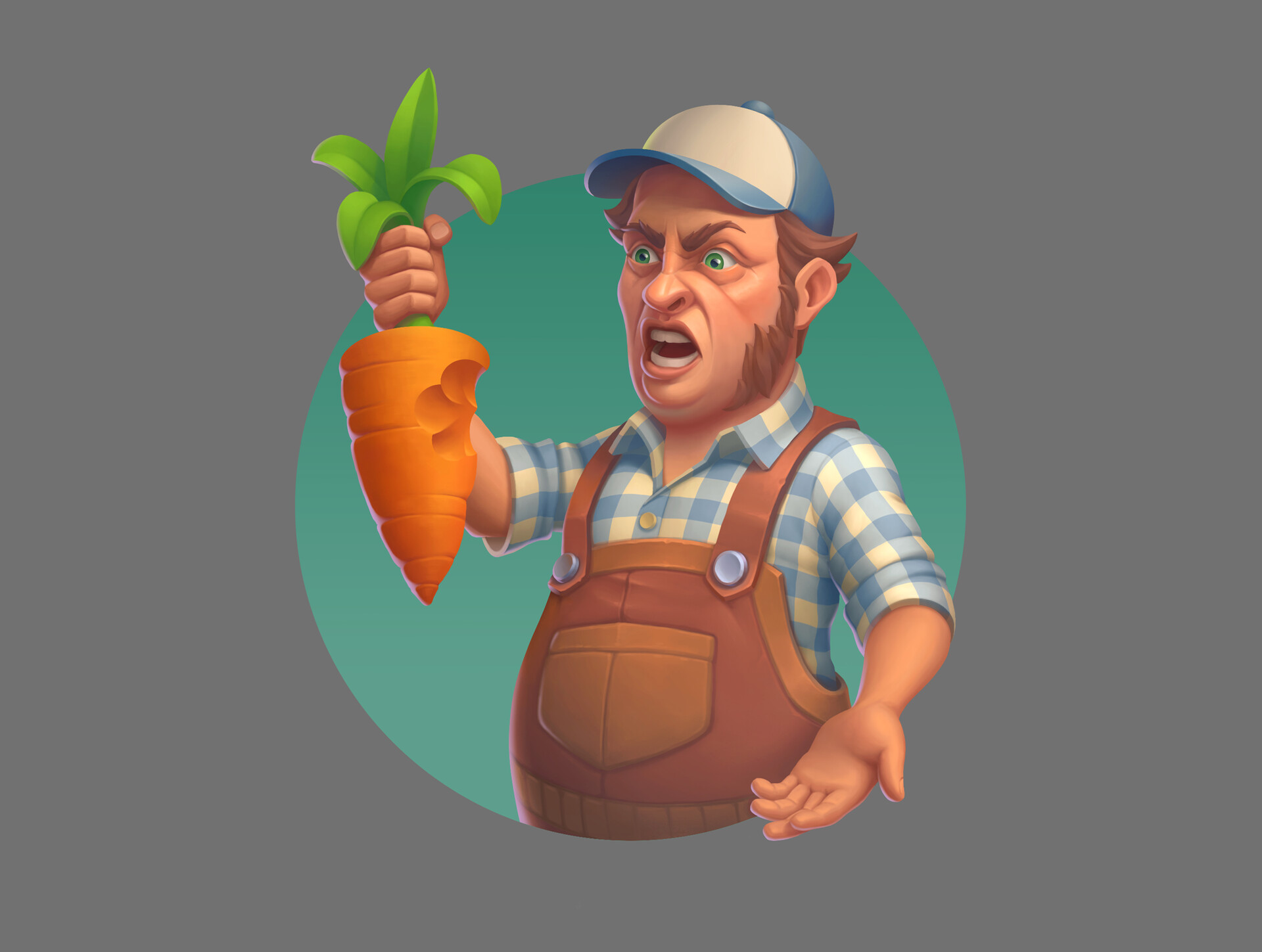 ArtStation - Farmer concept character
