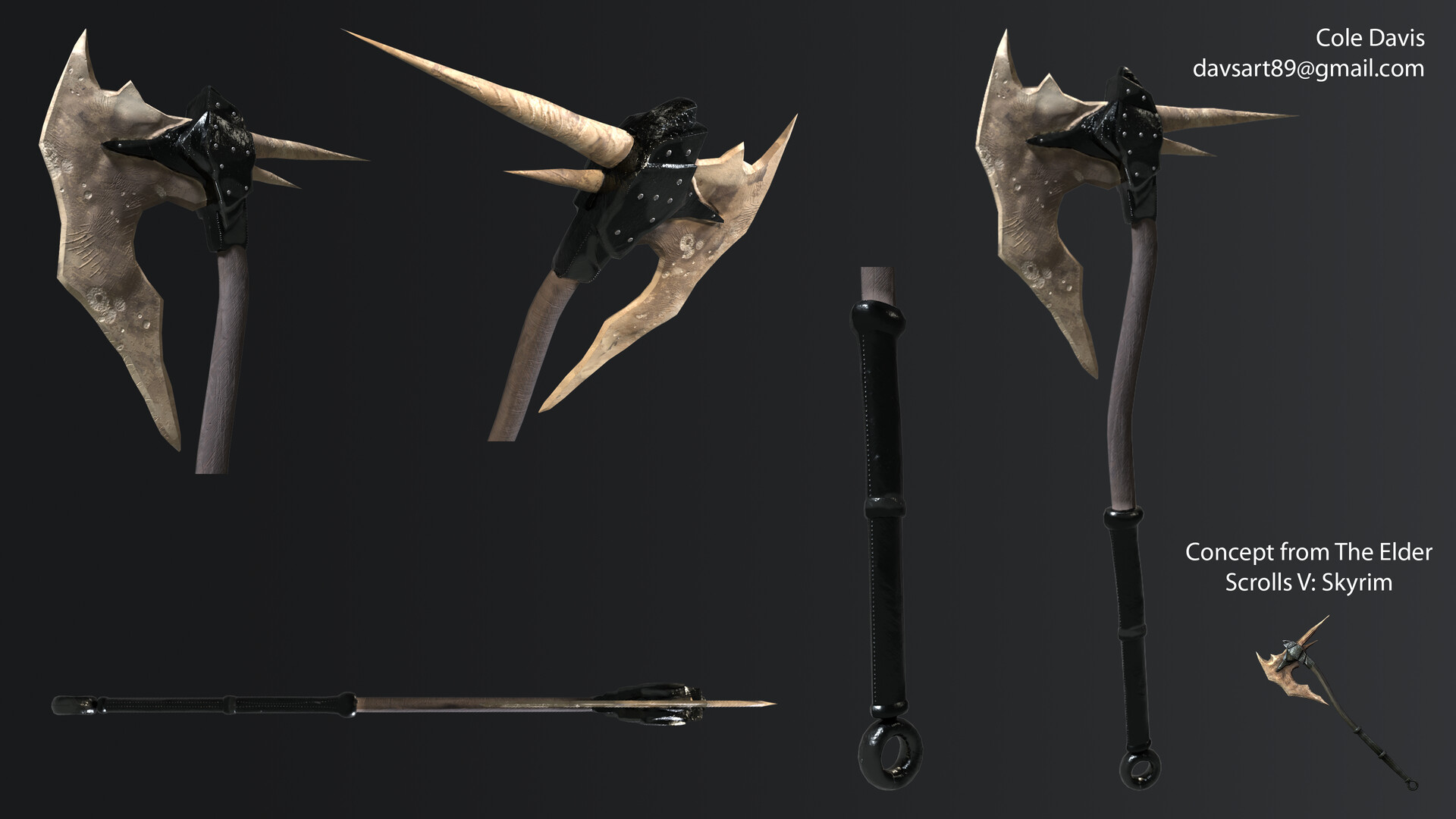 dragonbone battleaxe