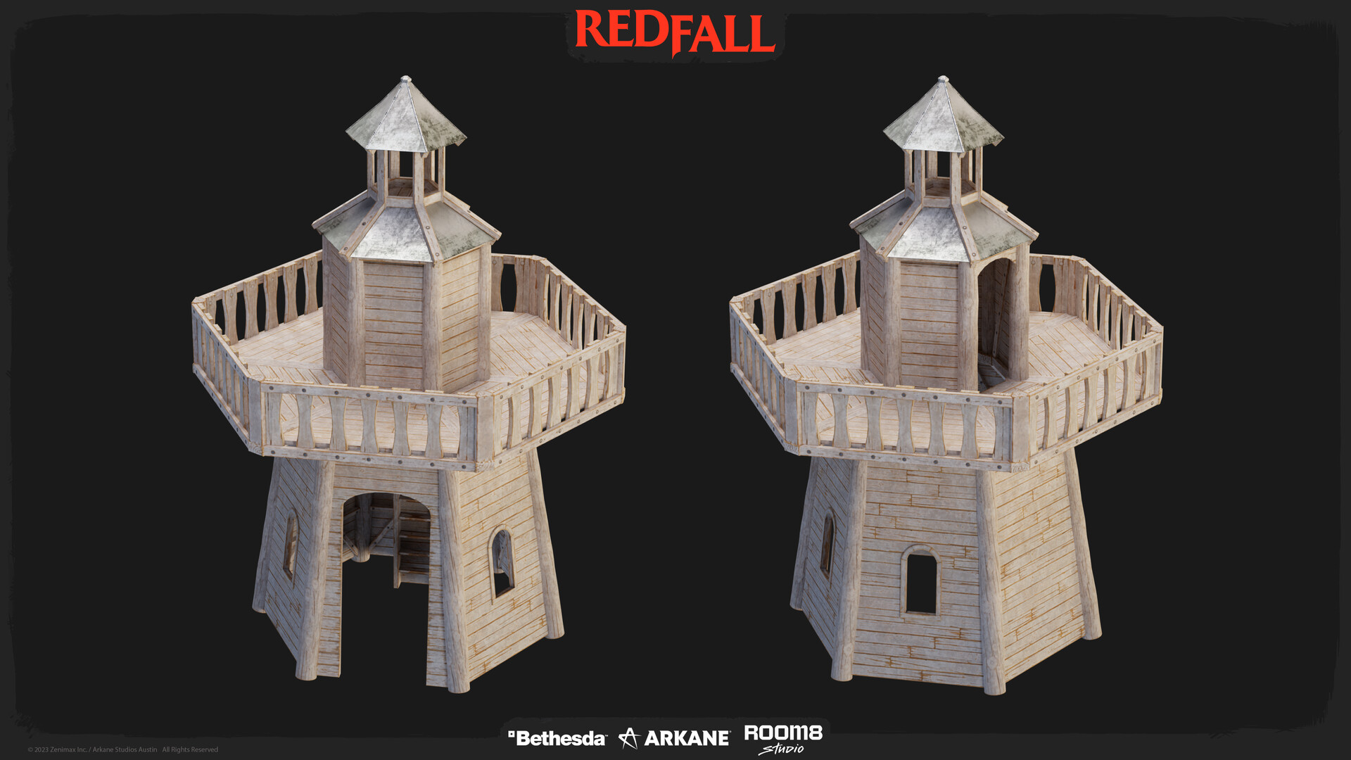 Room 8 Studio - Portfolio - Huge Props (Redfall)