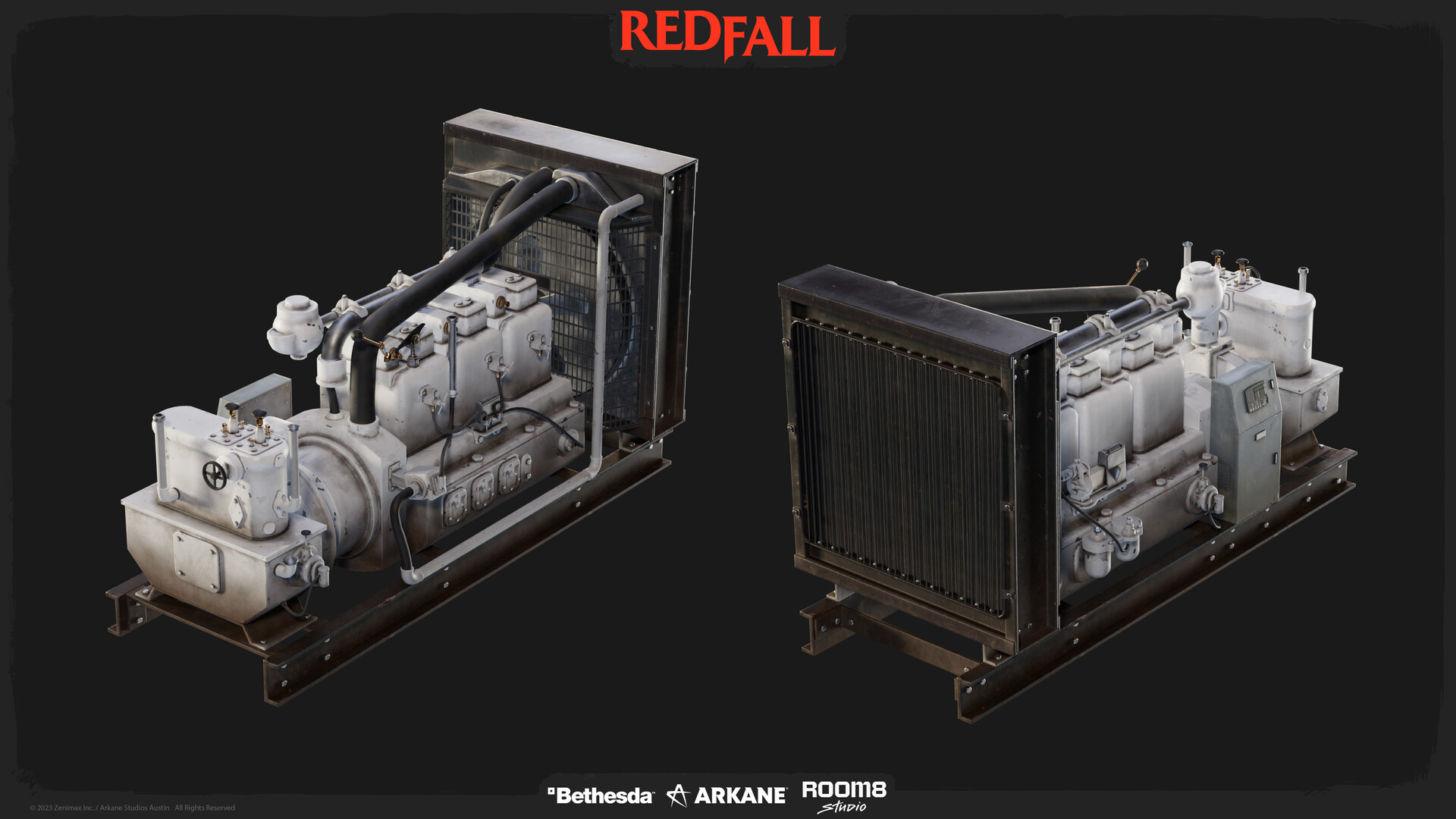 Room 8 Studio - Portfolio - Huge Props (Redfall)