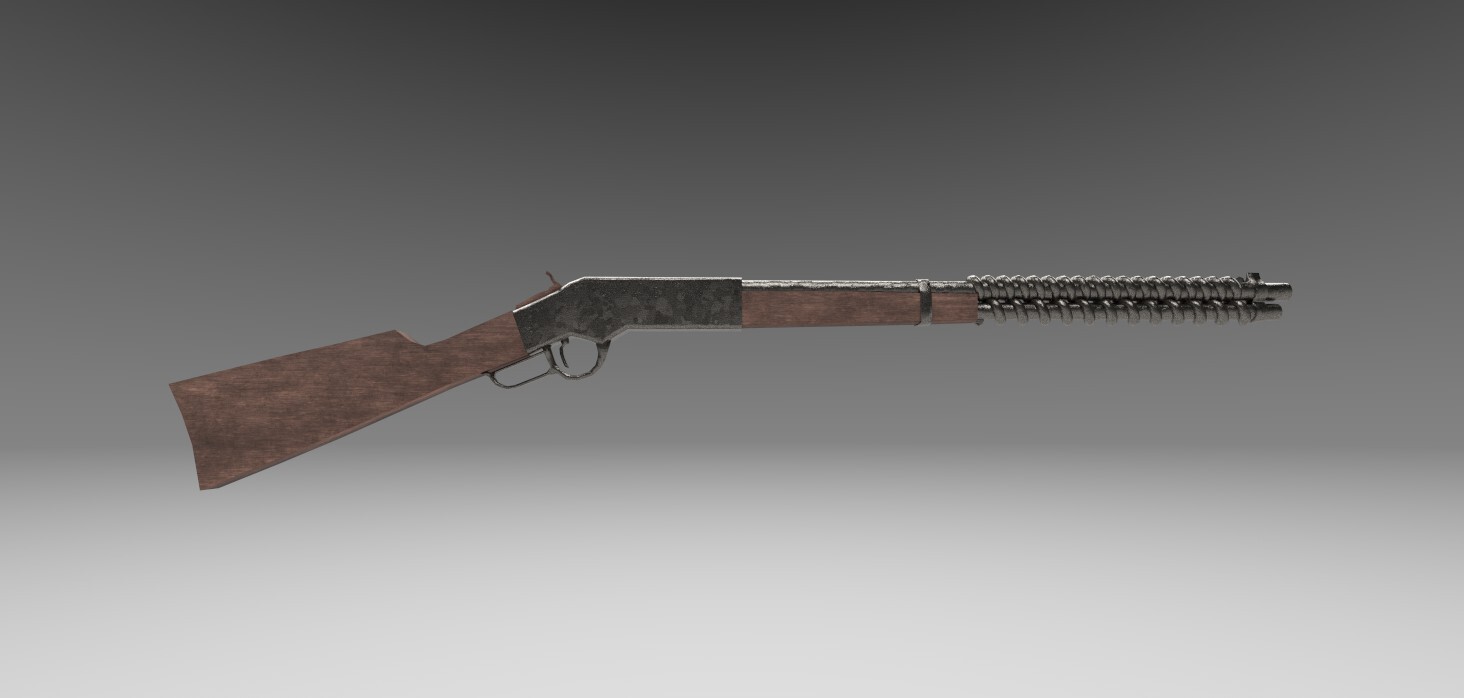 ArtStation - "Double-Barreled Shotgun"