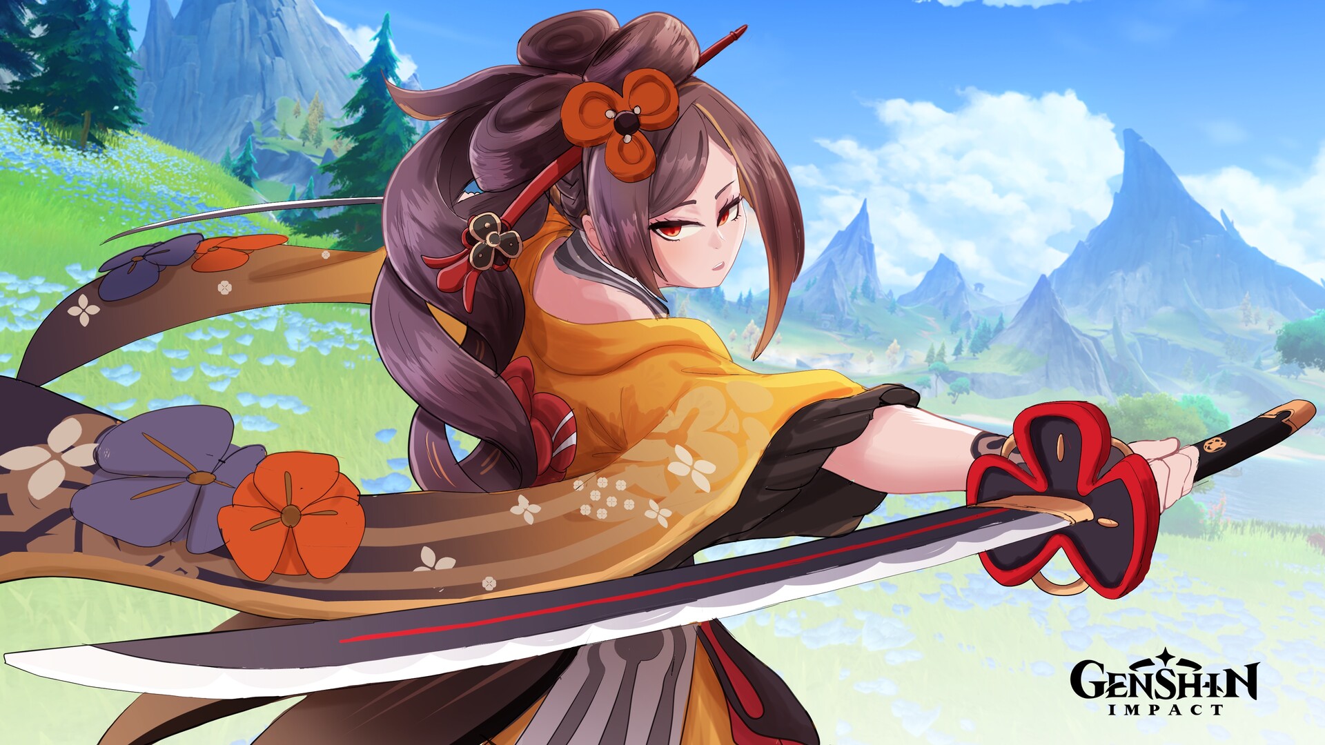 ArtStation - Genshin impac chinori