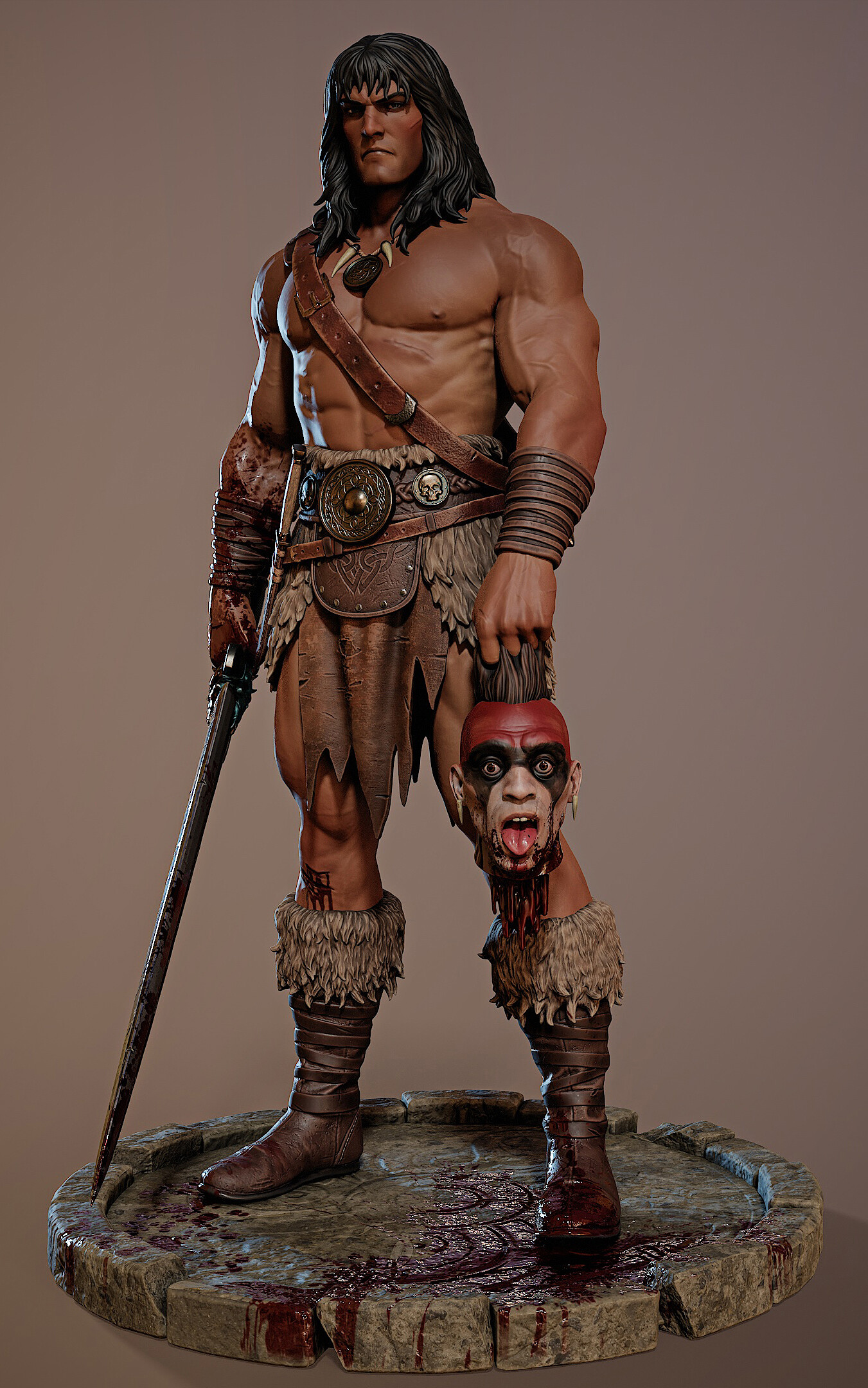 Jason Smith - Conan the Barbarian Statue