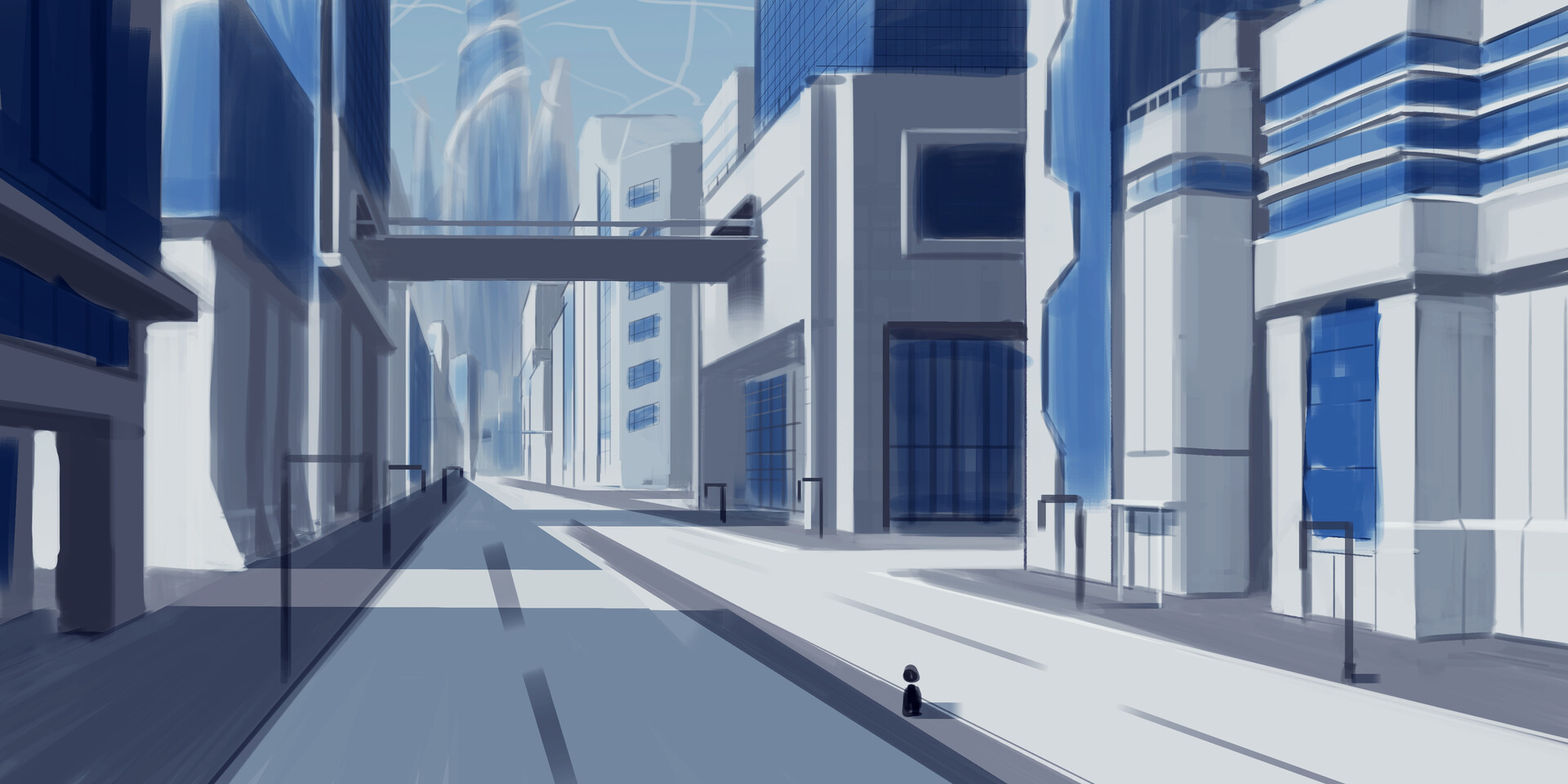 ArtStation - Intersection (First) Level Concepts