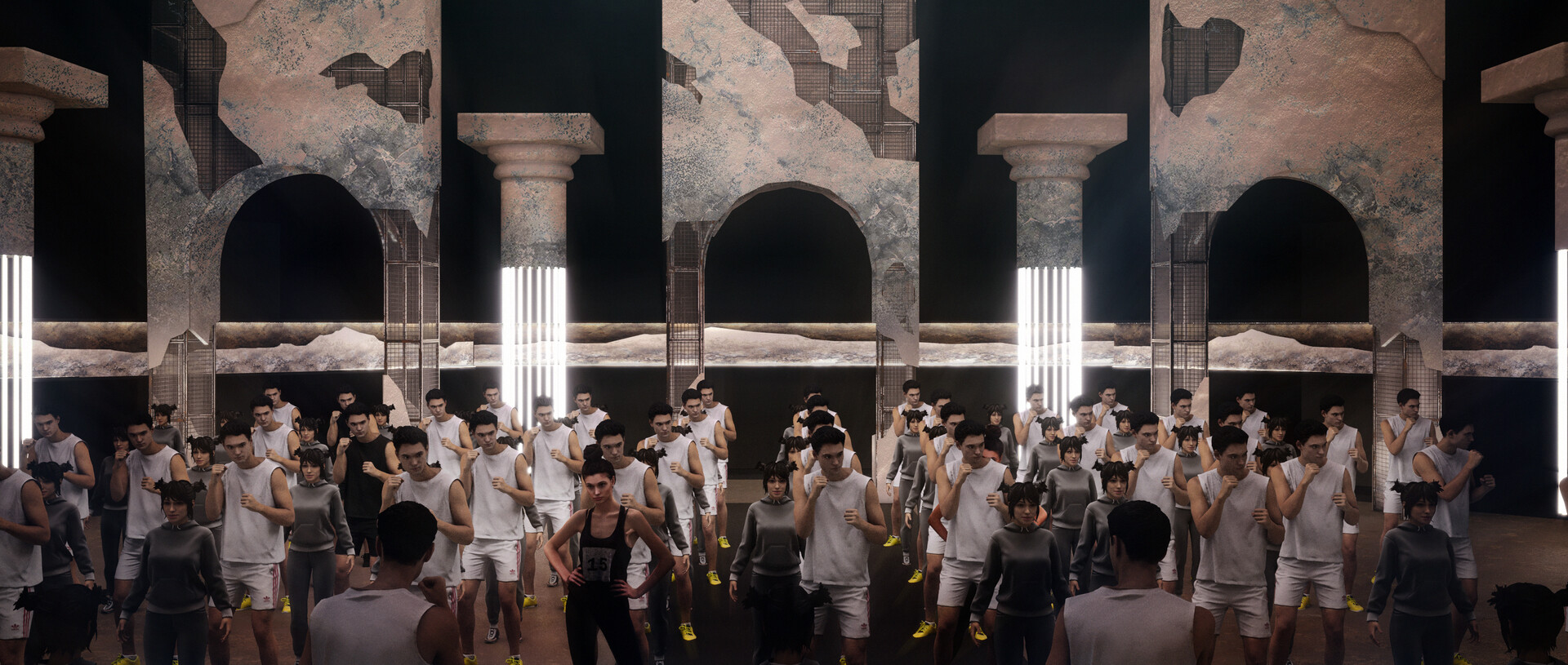 ArtStation - TV show sports trials: Titans