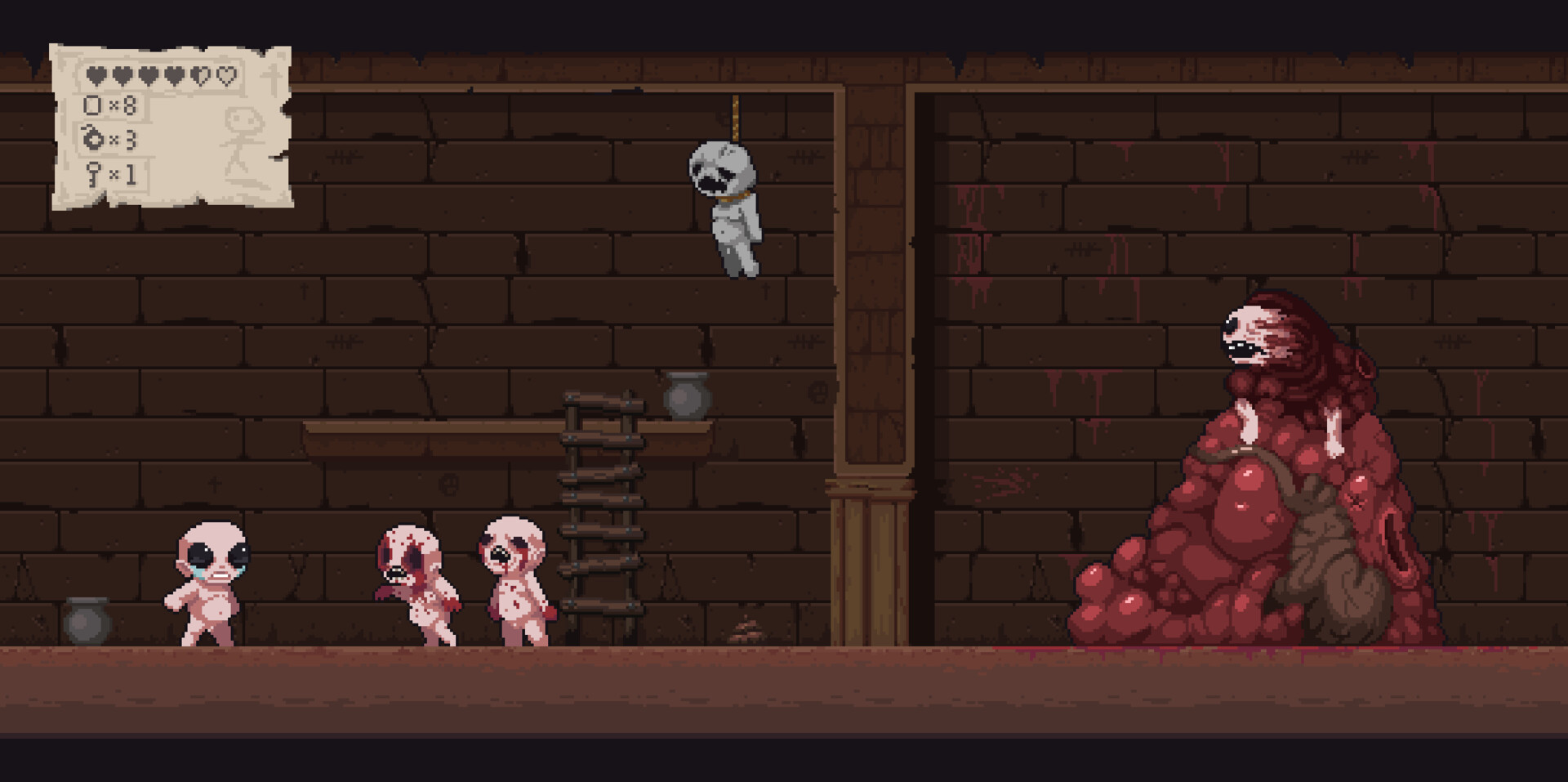 ArtStation - The binding of Isaac mockup