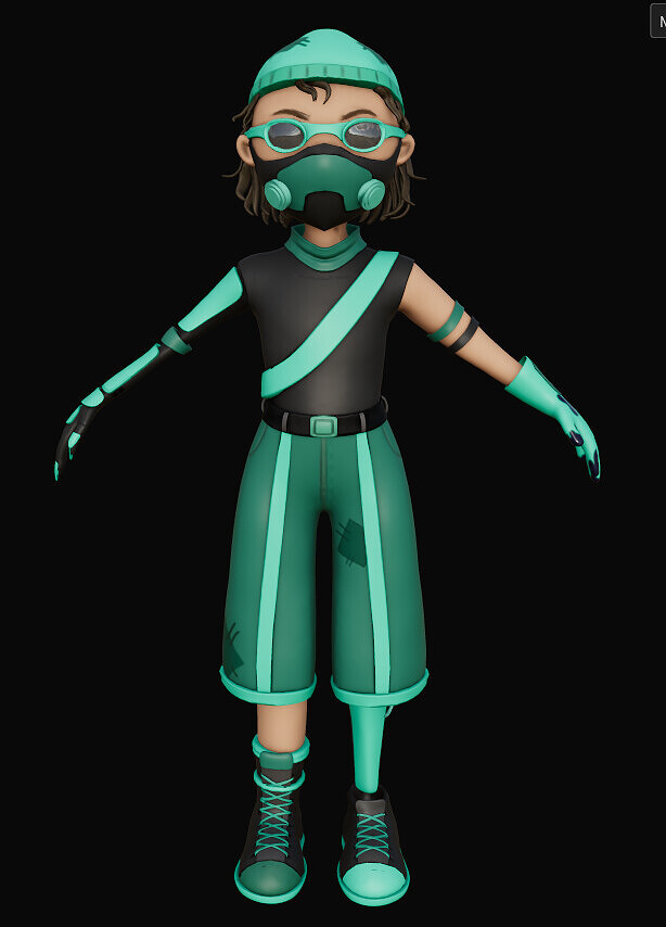 ArtStation - Scoundrel 3D model