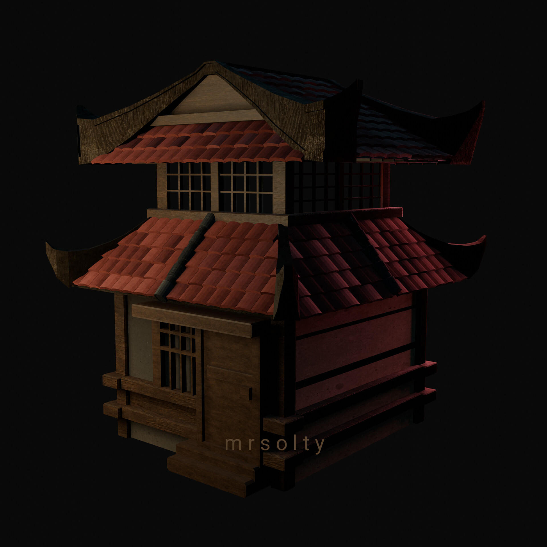 ArtStation - Japanese house👽