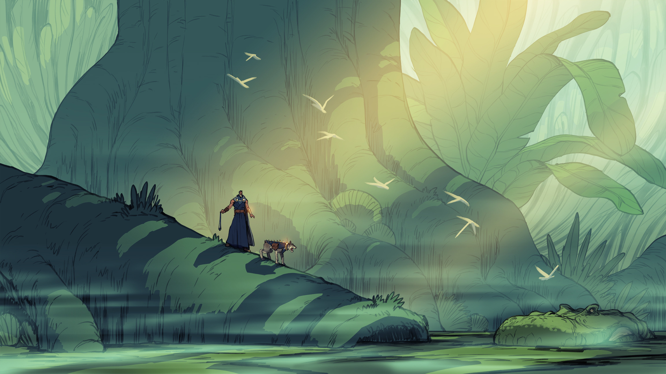 Matt Rhodes - Designing DEAD gODS - Dragon Slaying Sheep Dog