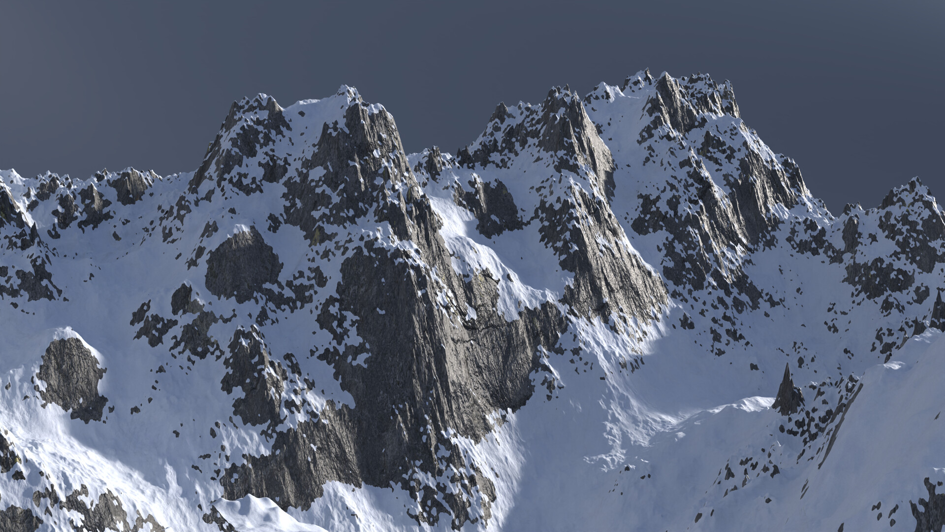 ArtStation - Mountain Terrain
