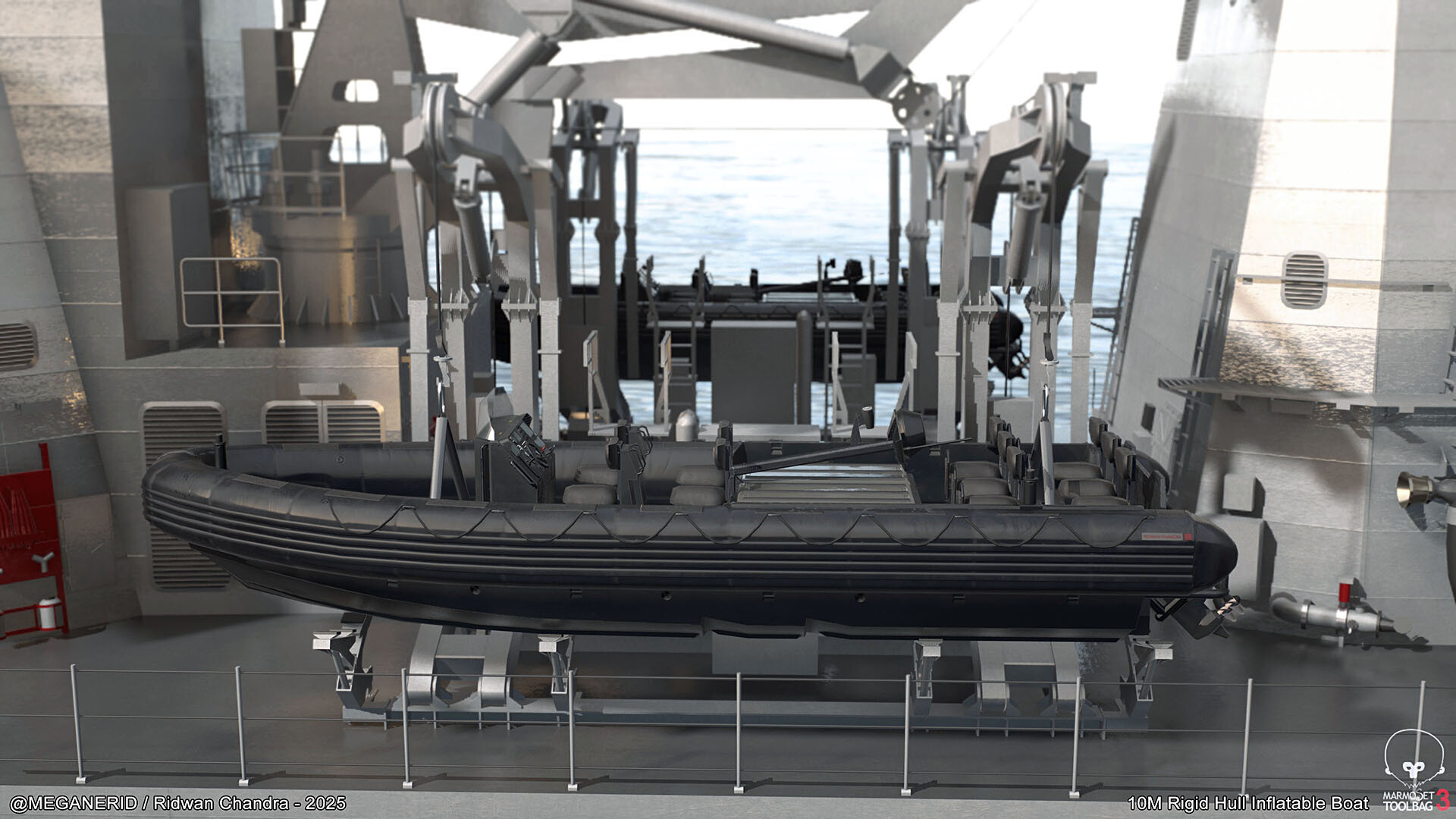Ridwan Chandra - MeganeRid - 10m RHIB (Rigid Hull Inflatable Boat)