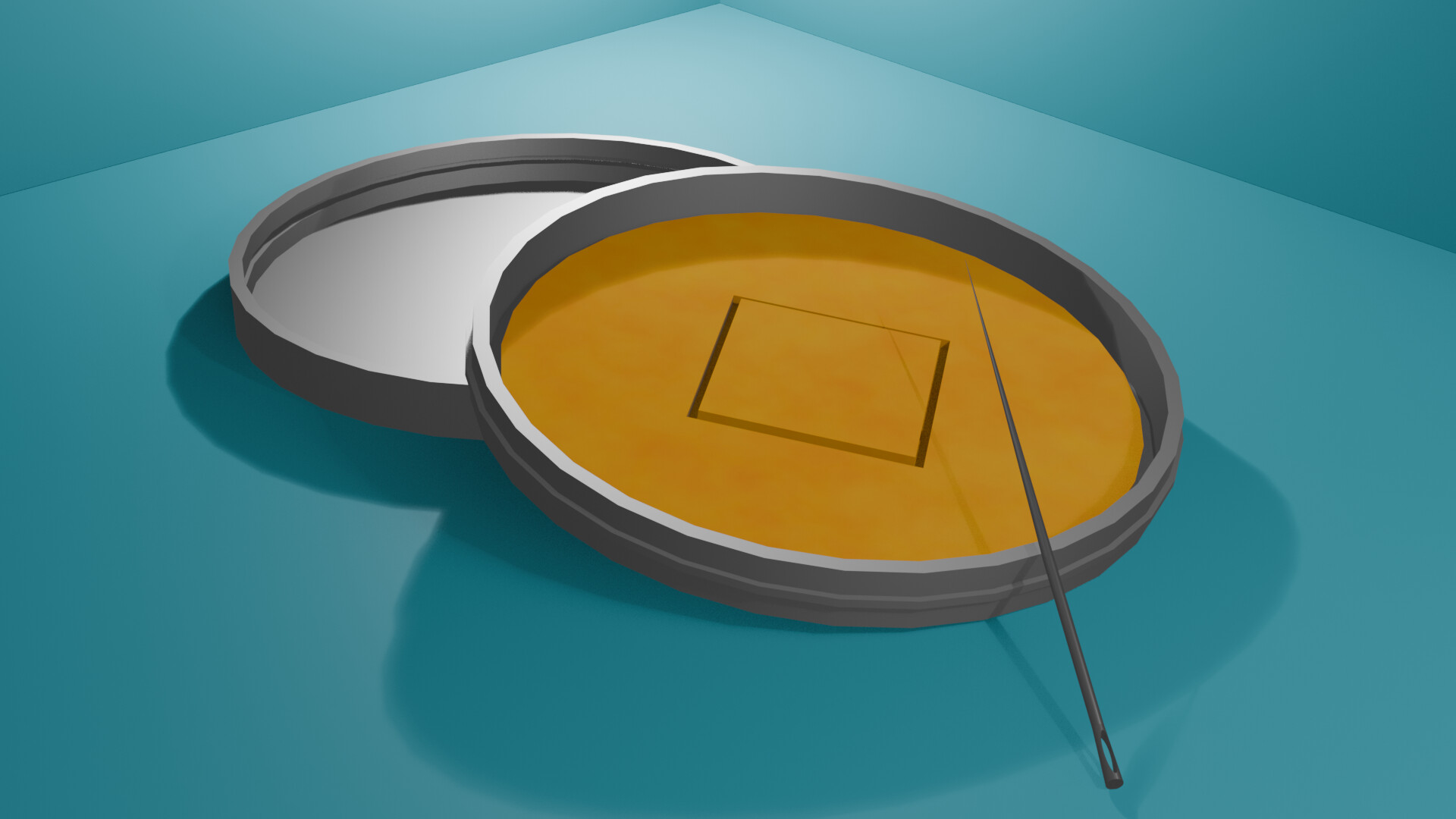 ArtStation - 3D Dalgona Candy in Blender.