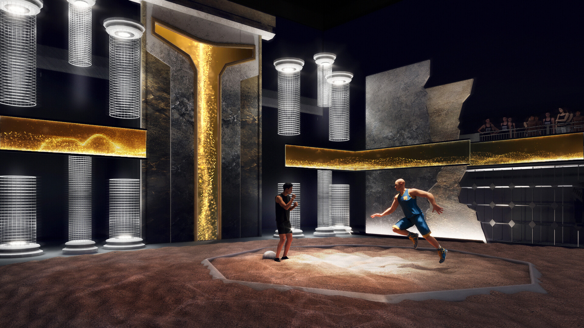 ArtStation - TV show sports trials: Titans