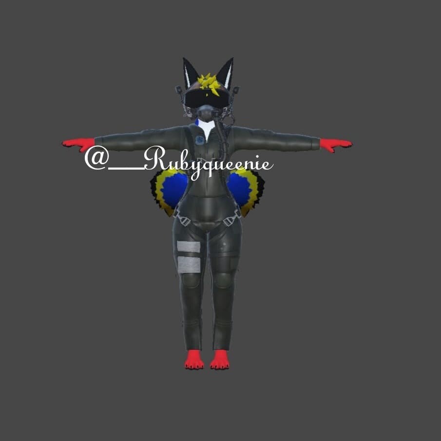 ArtStation - Furry Vrc Avi's Outfit 🐺
