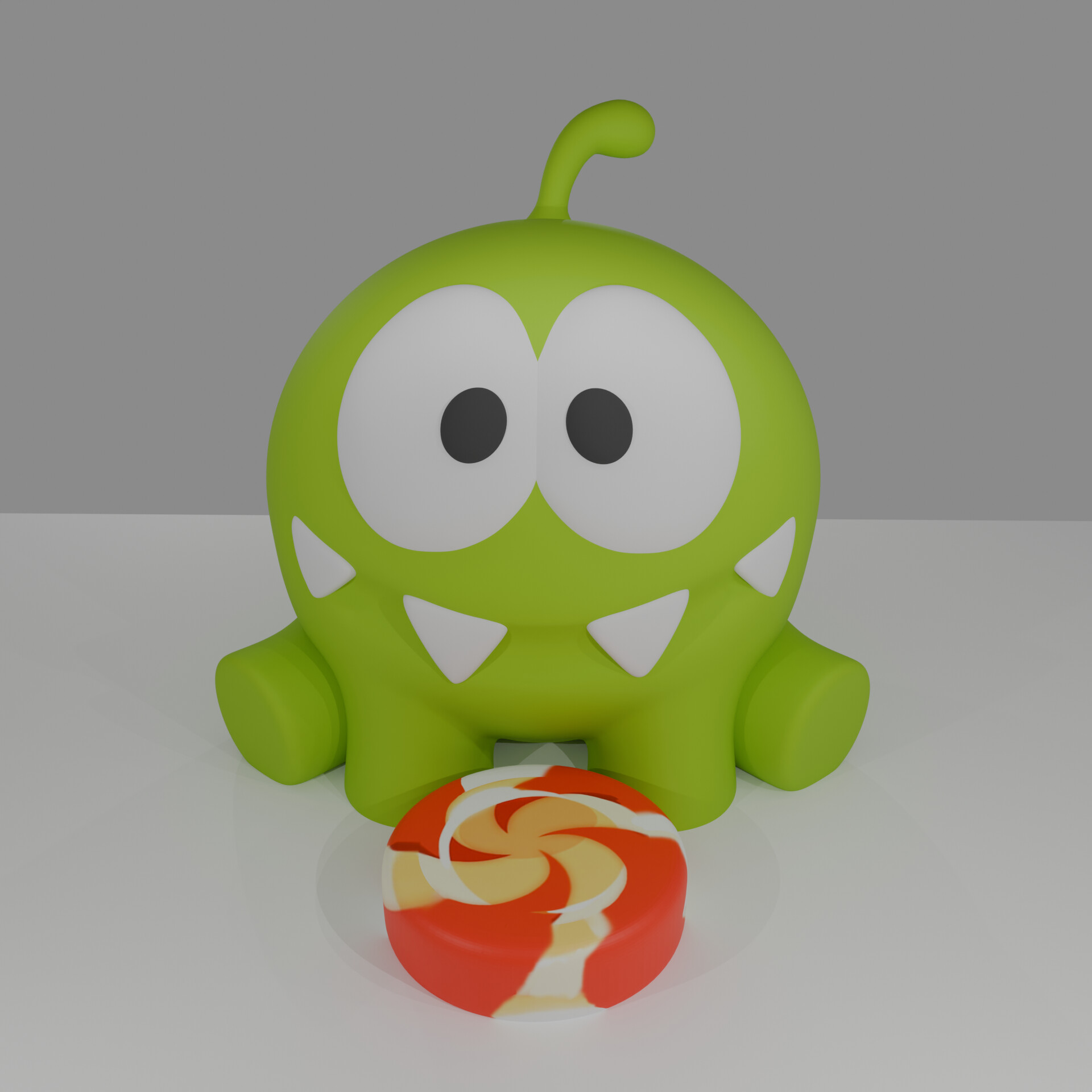 ArtStation - Om nom 3d model