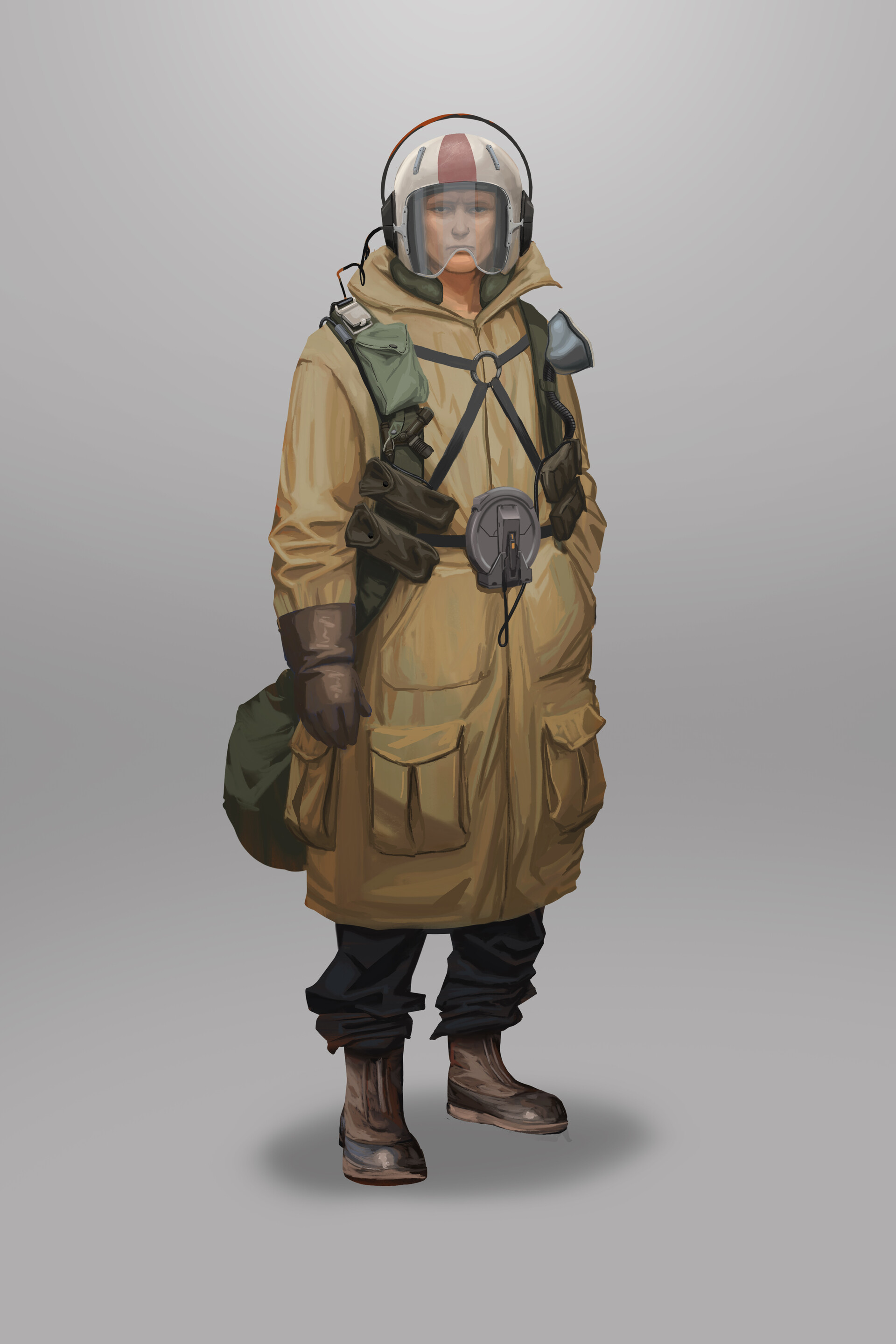 ArtStation - Pilot Character
