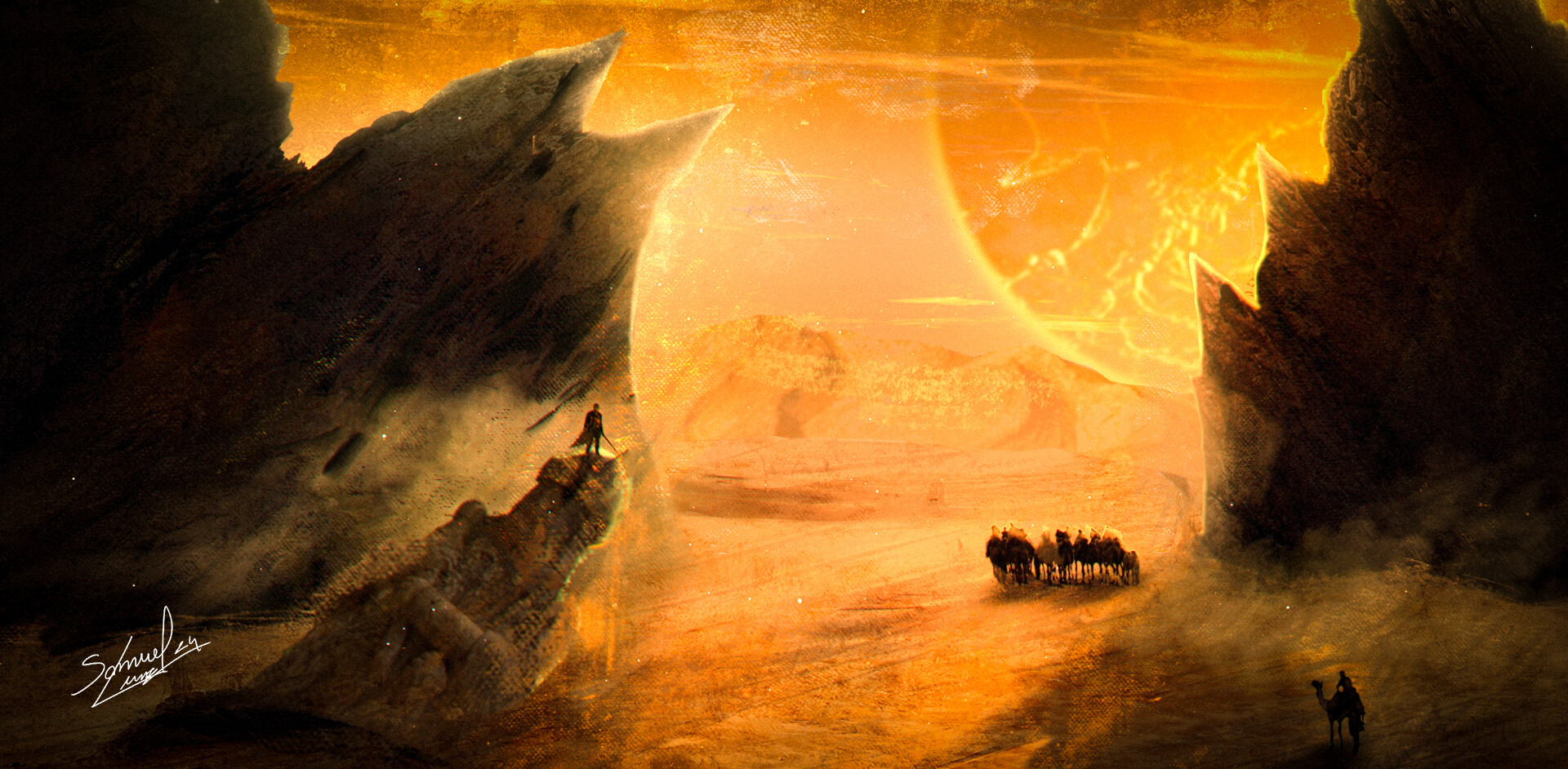 ArtStation - Desert of lamentations - Personal project