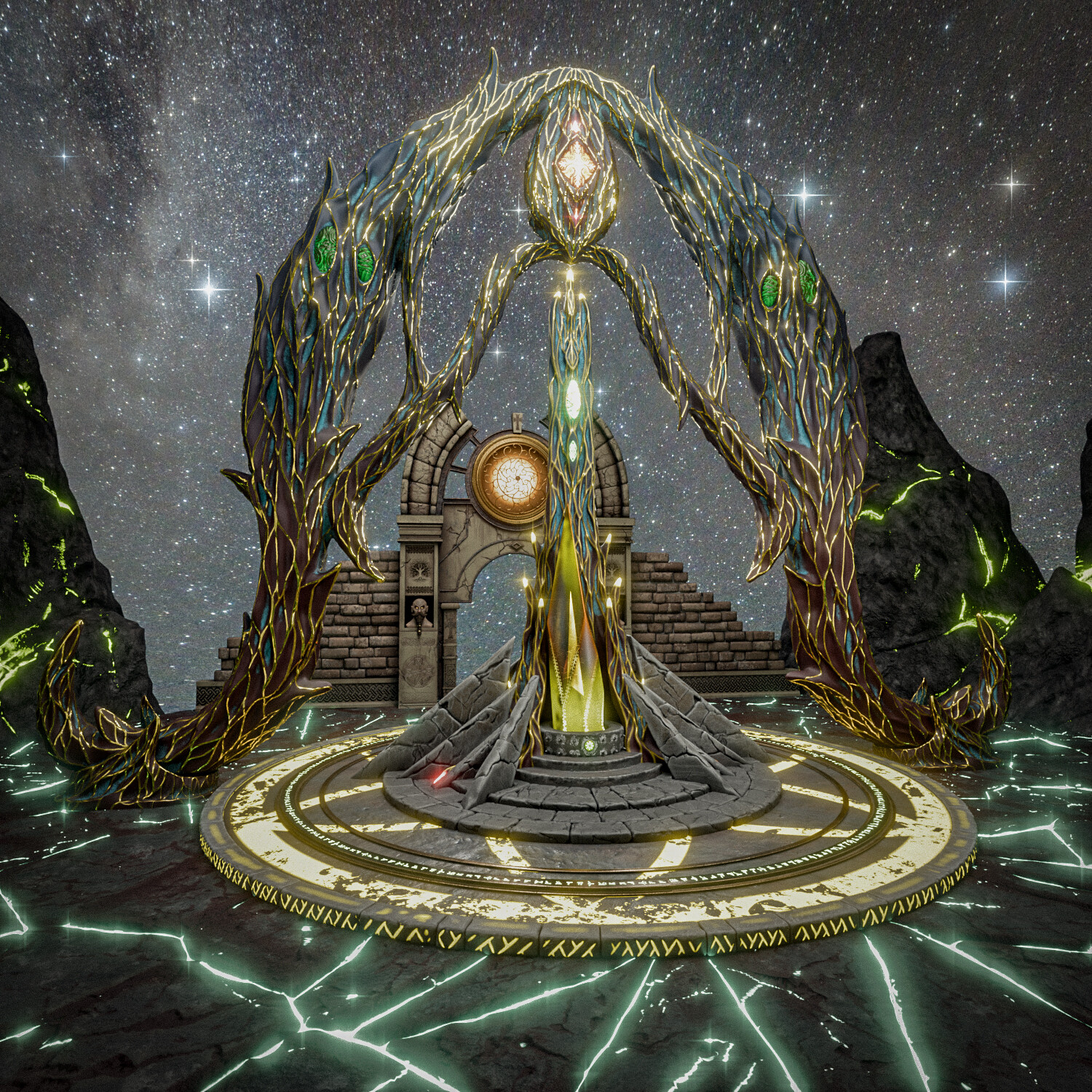 ArtStation - Magical game environment