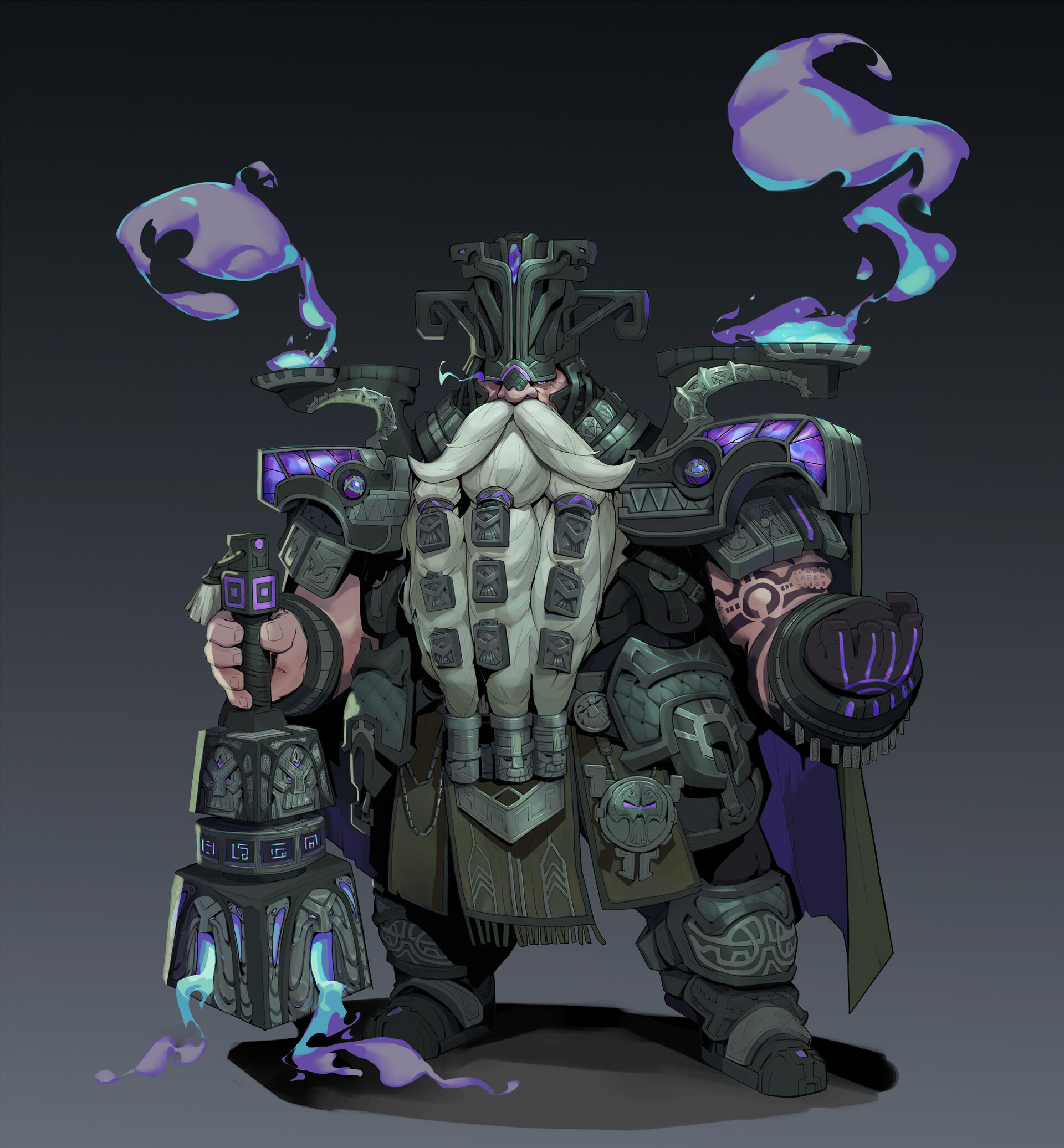 ArtStation - Holy Flame Dwarf