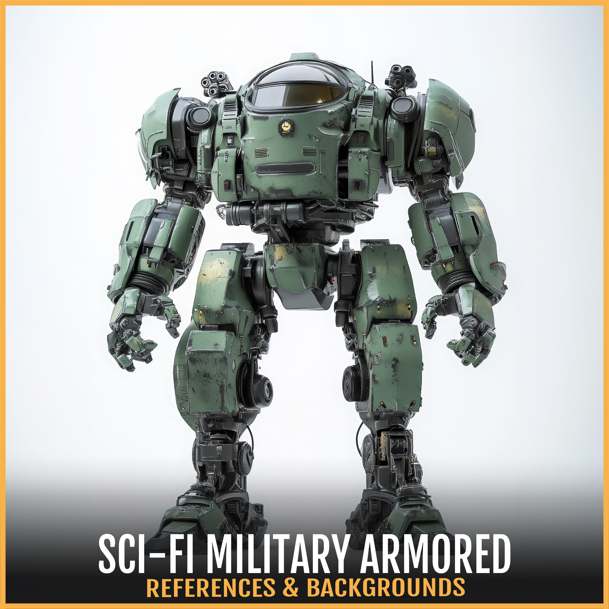 Artificial Dimension - 505 Sci-Fi Military armored