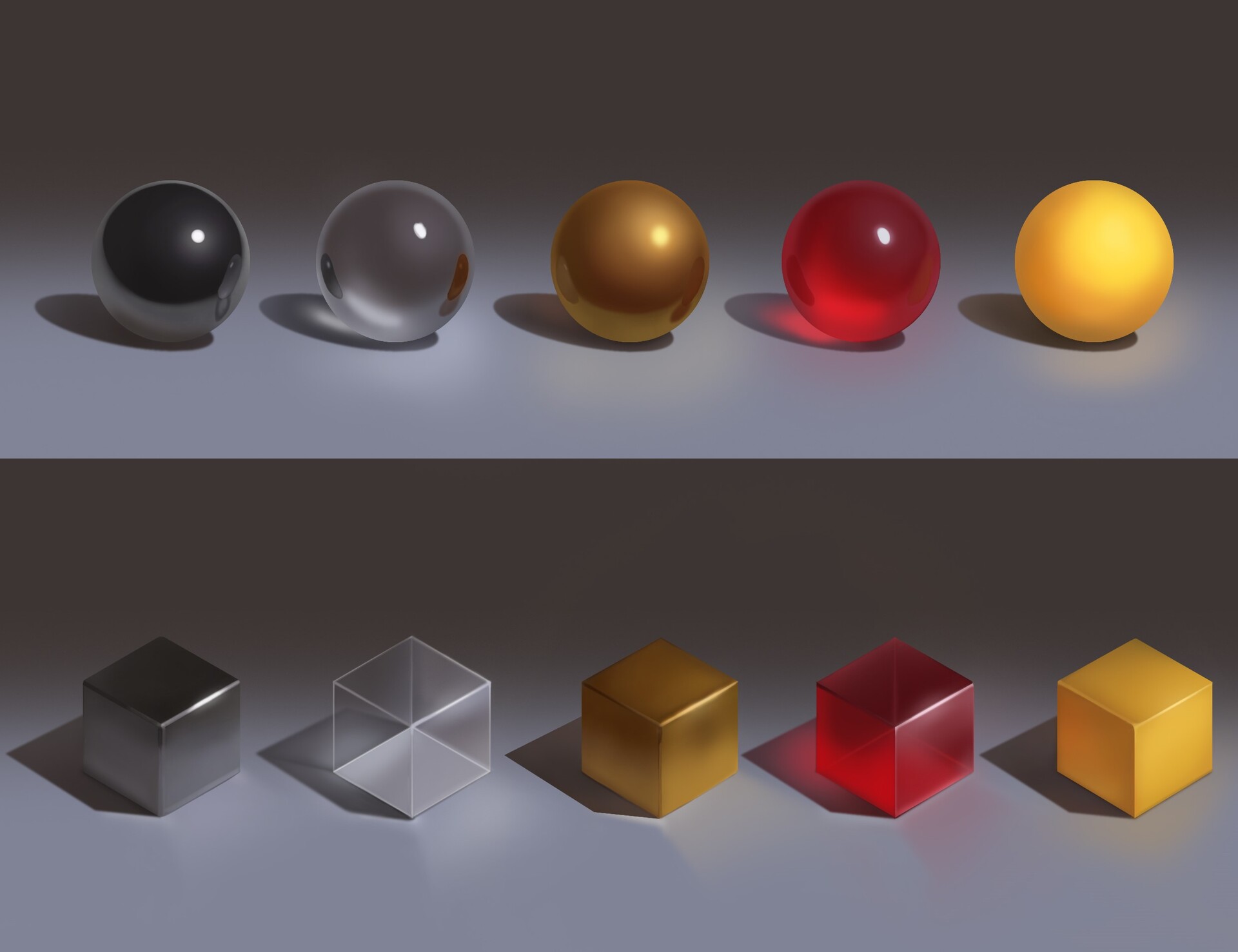 ArtStation - Material Study Basic