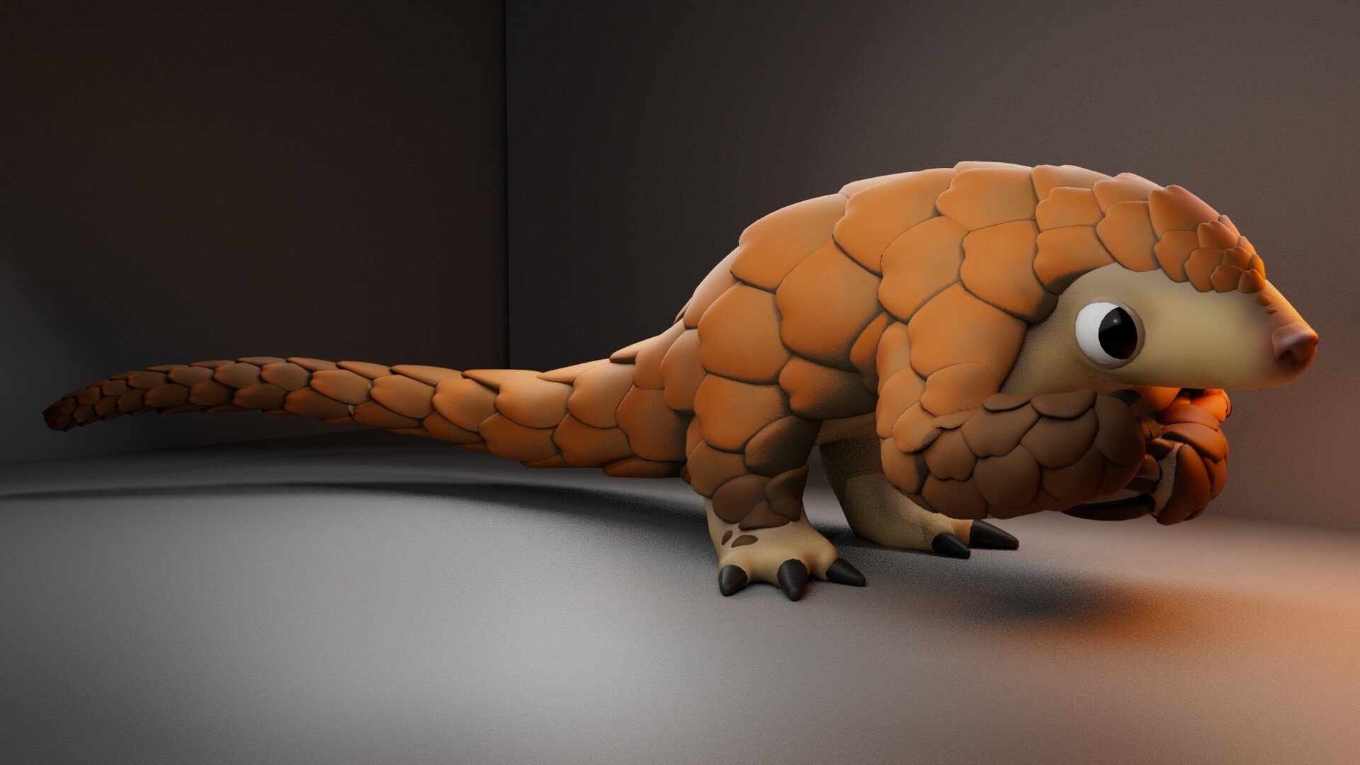 ArtStation - “The Pangolin” Model
