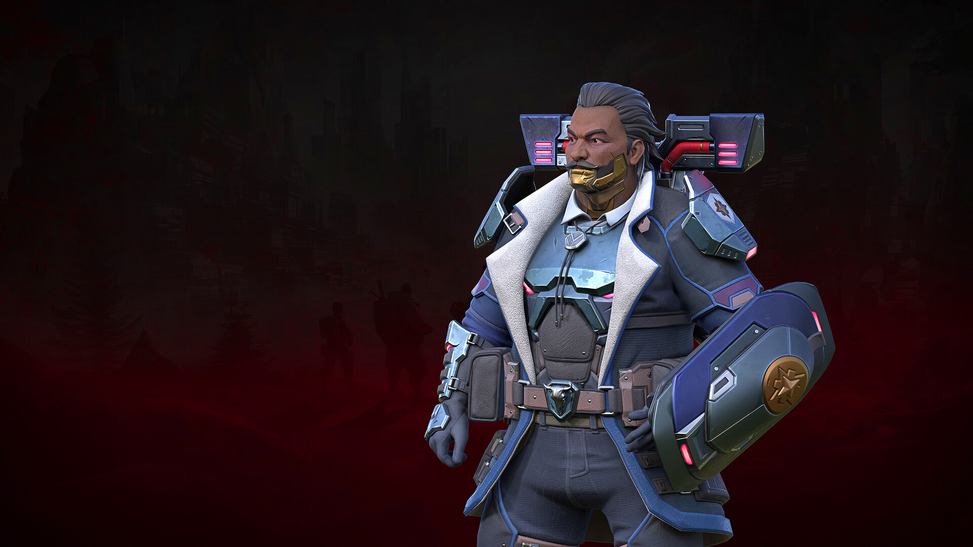 Aitor Ansio - APEX LEGENDS - Gibraltar 'High Noon Herald' Character Skin