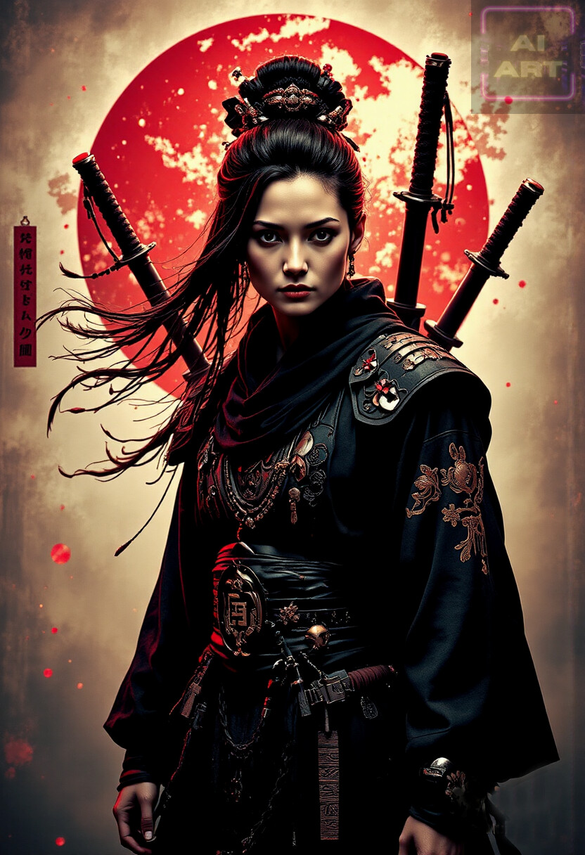 ArtStation - Dark Ronin Queen