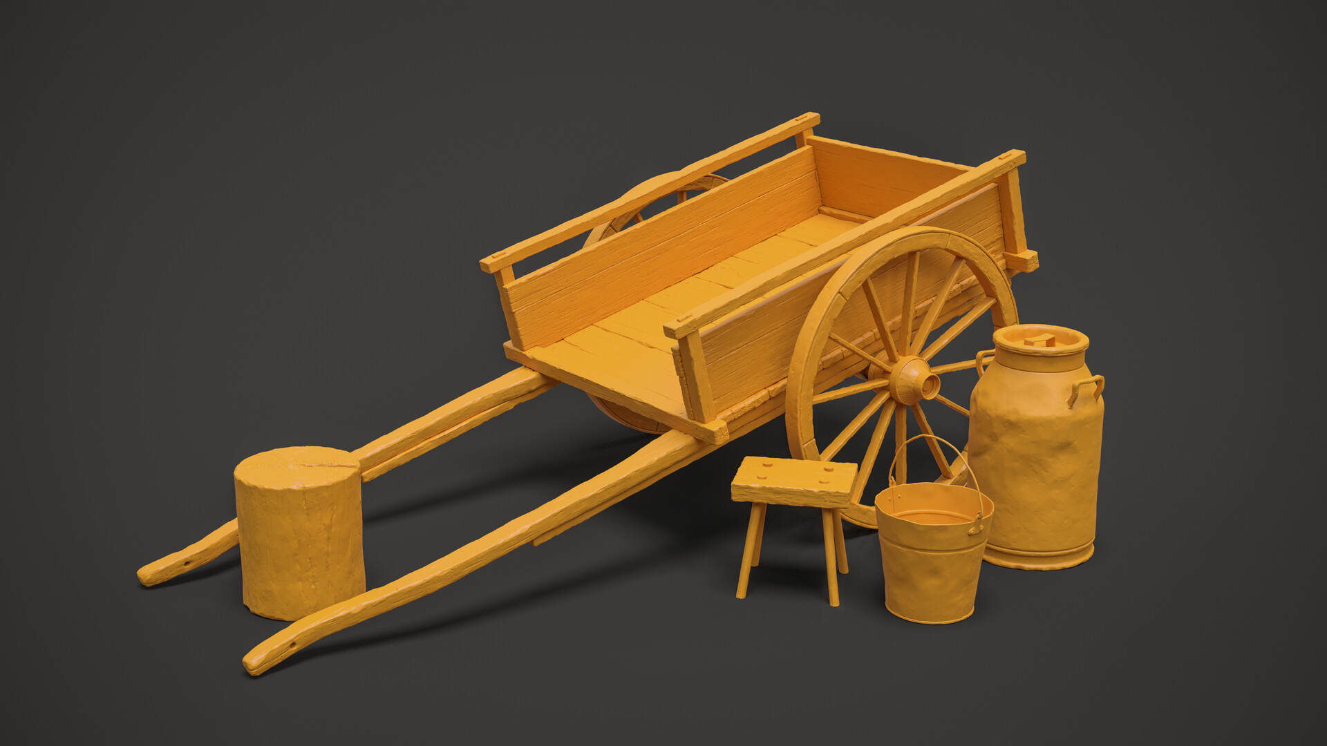 hsn-re - Wooden Cart