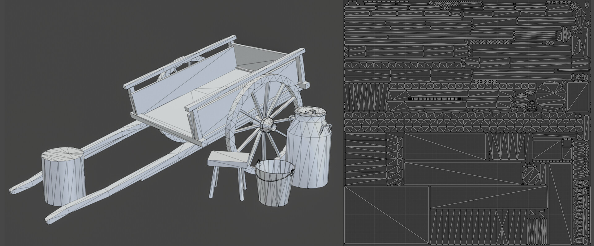 hsn-re - Wooden Cart