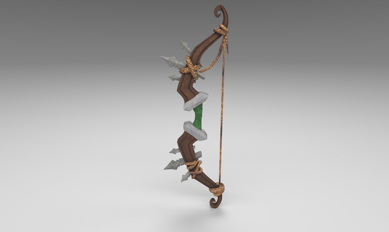 ArtStation - orc bow