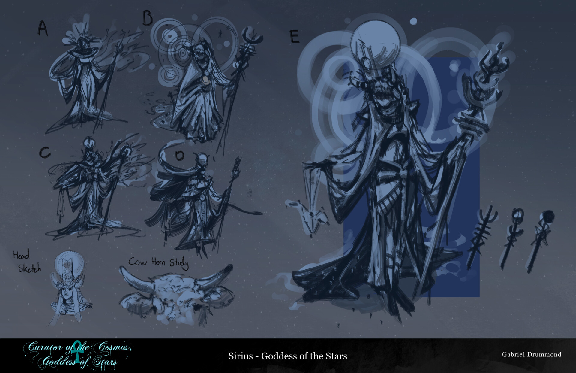 Gabriel Drummond - Curator of the Cosmos, Goddess of the Stars ...