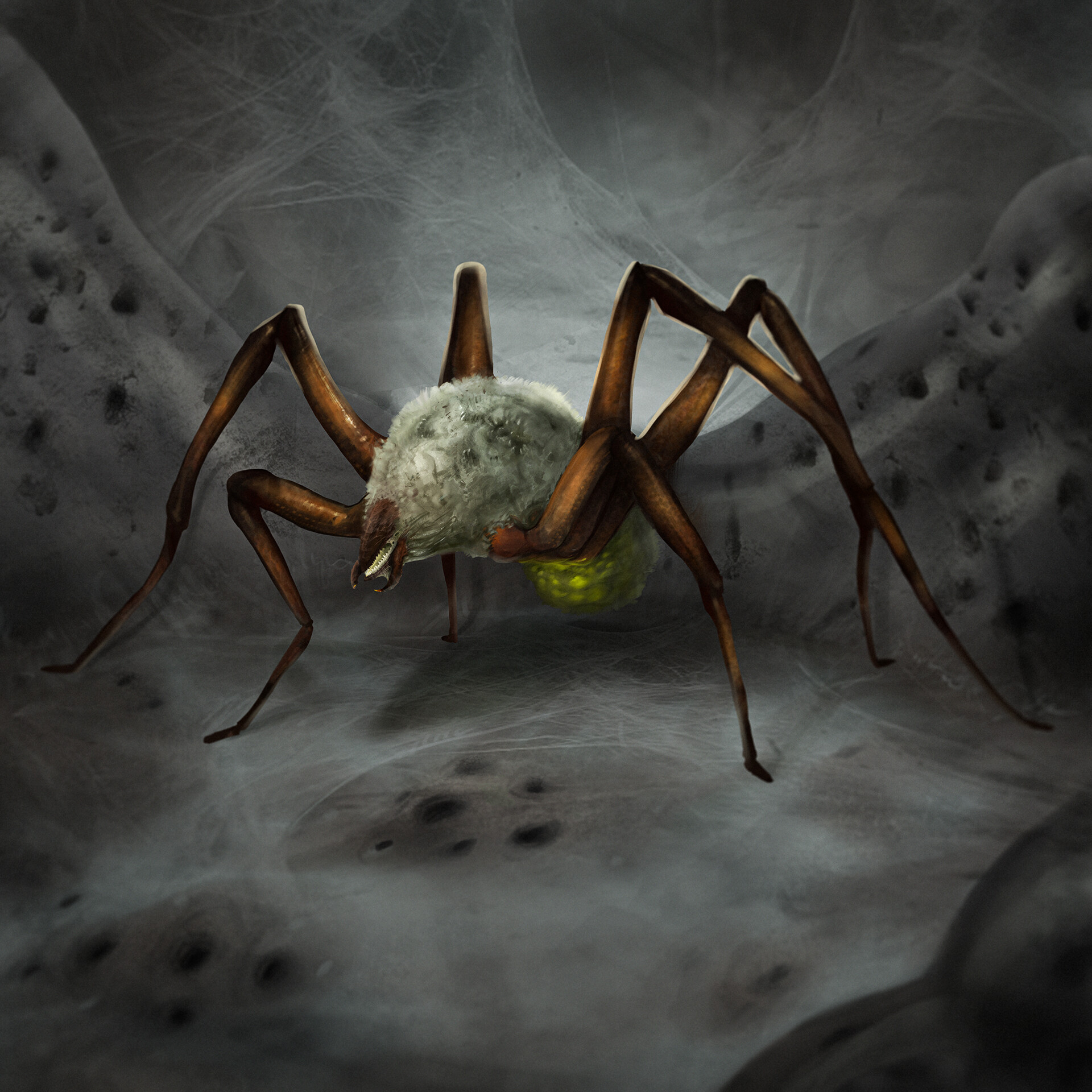 ArtStation - Fiend Spider