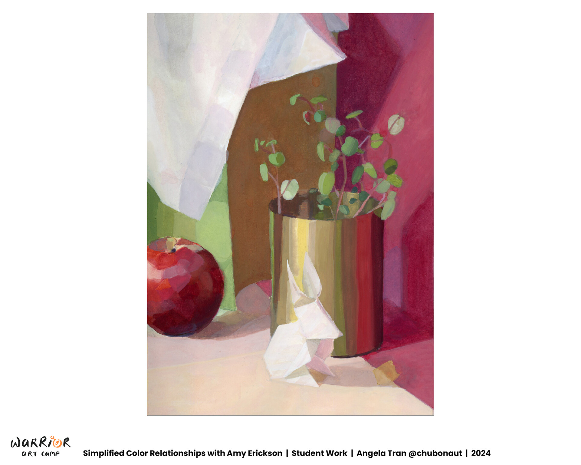 Warrior Art Camp - Simplified Color Relationships with Amy Erickson