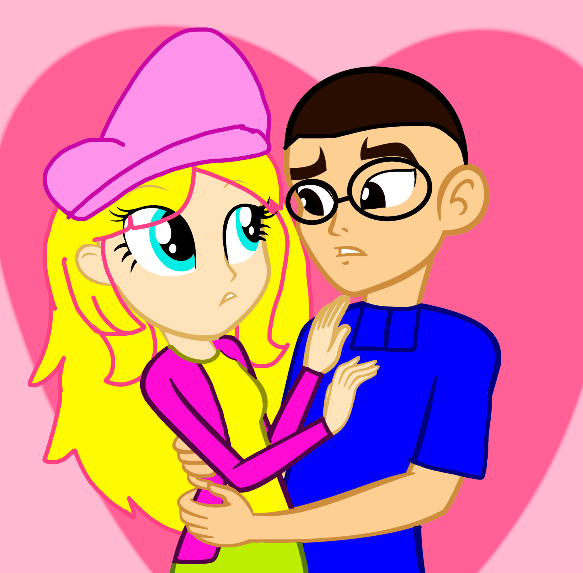 ArtStation - Alicia and Jacob in MLP EG Style