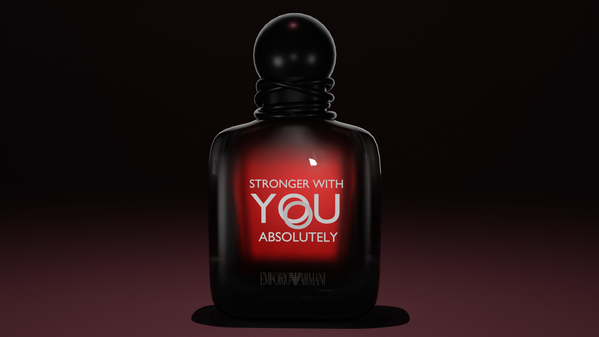 ArtStation - 3d Product Armani Parfum