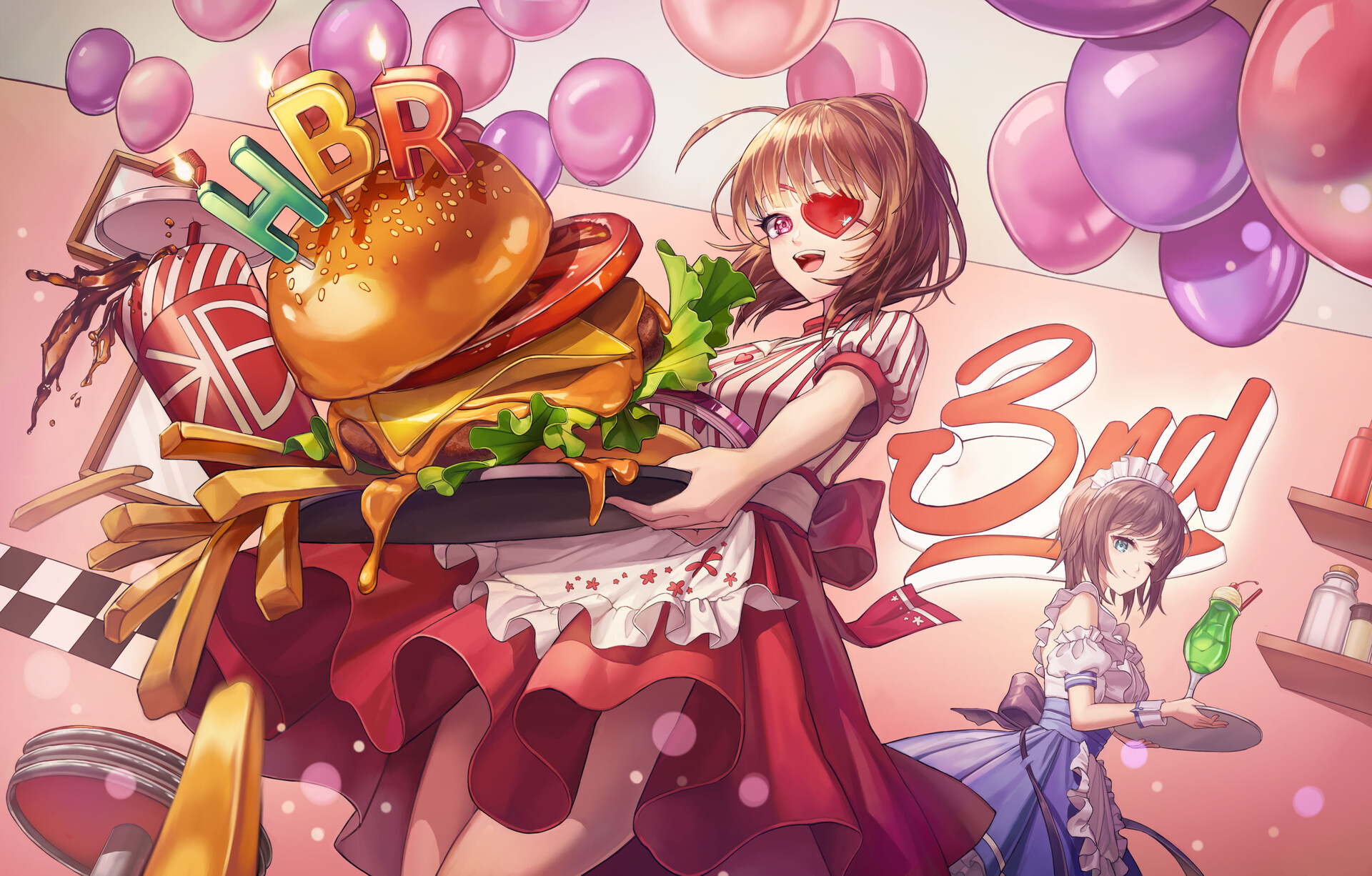 ArtStation - Heaven Burns Red, HBD!!!