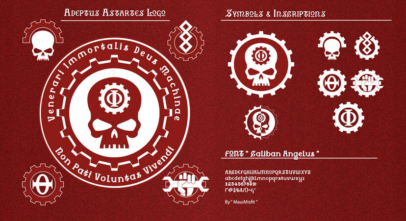 ArtStation - Adeptus Astartes Logo