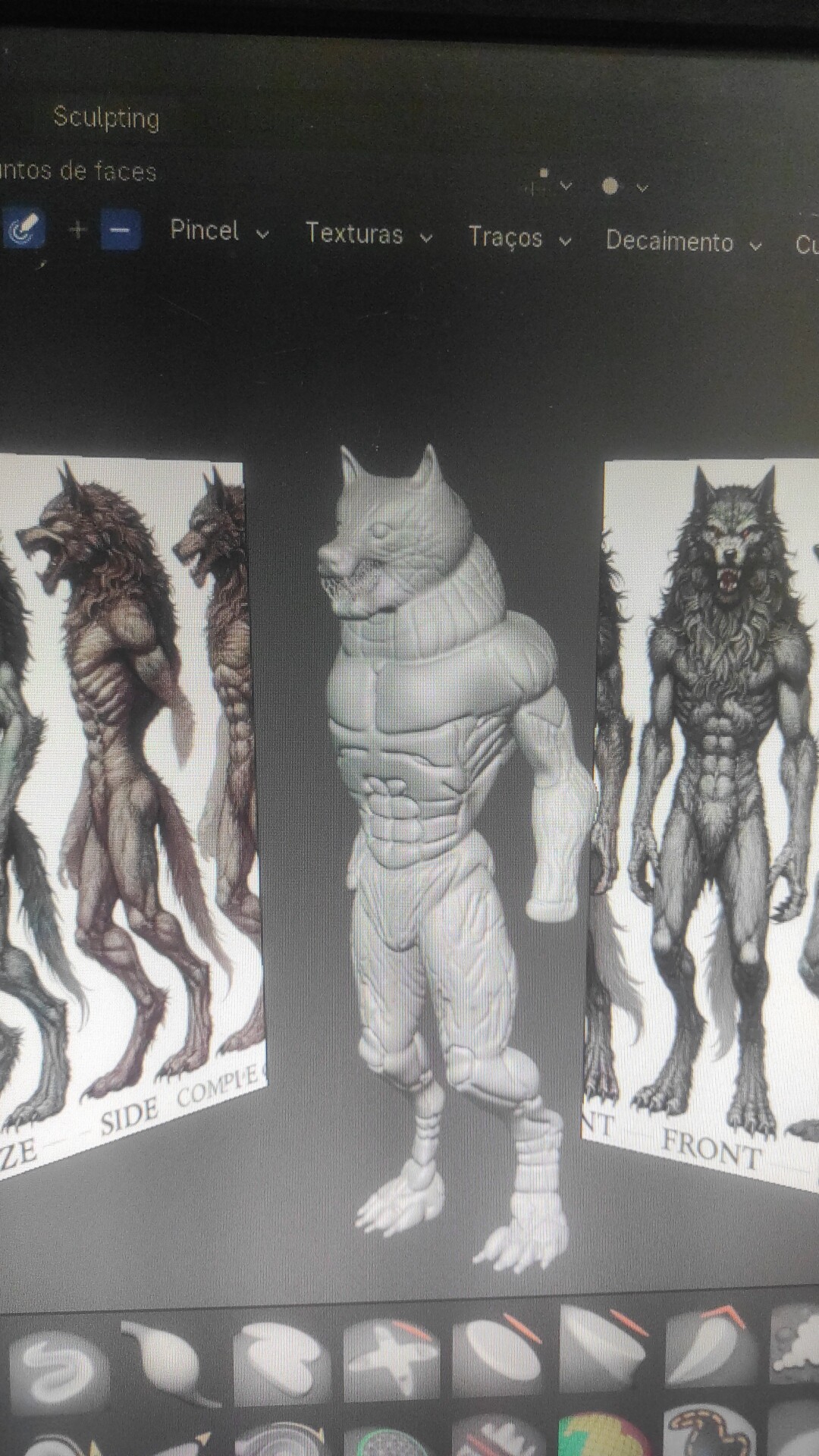 ArtStation - werewolf