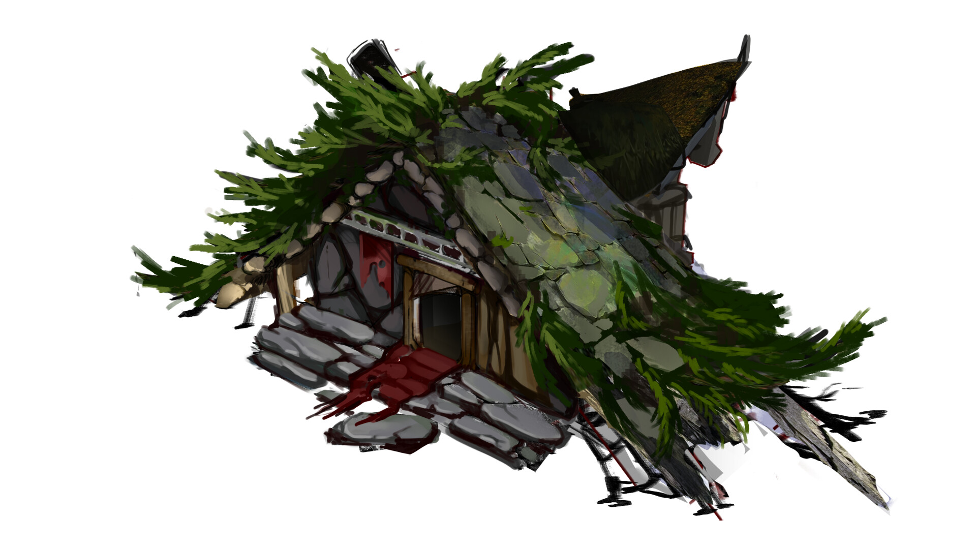 ArtStation - The Druid House