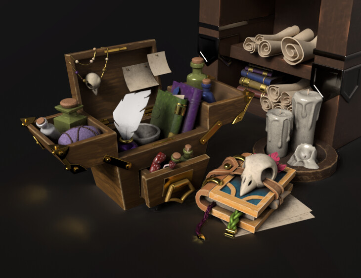 ArtStation - Witch Box