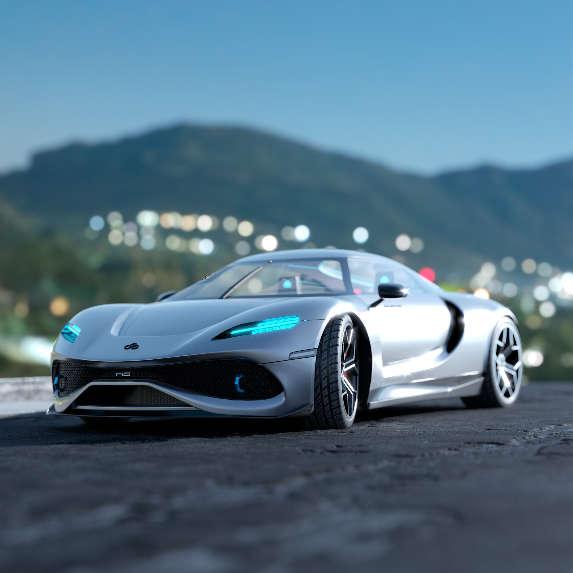 ArtStation - 3D Car Modeling Study