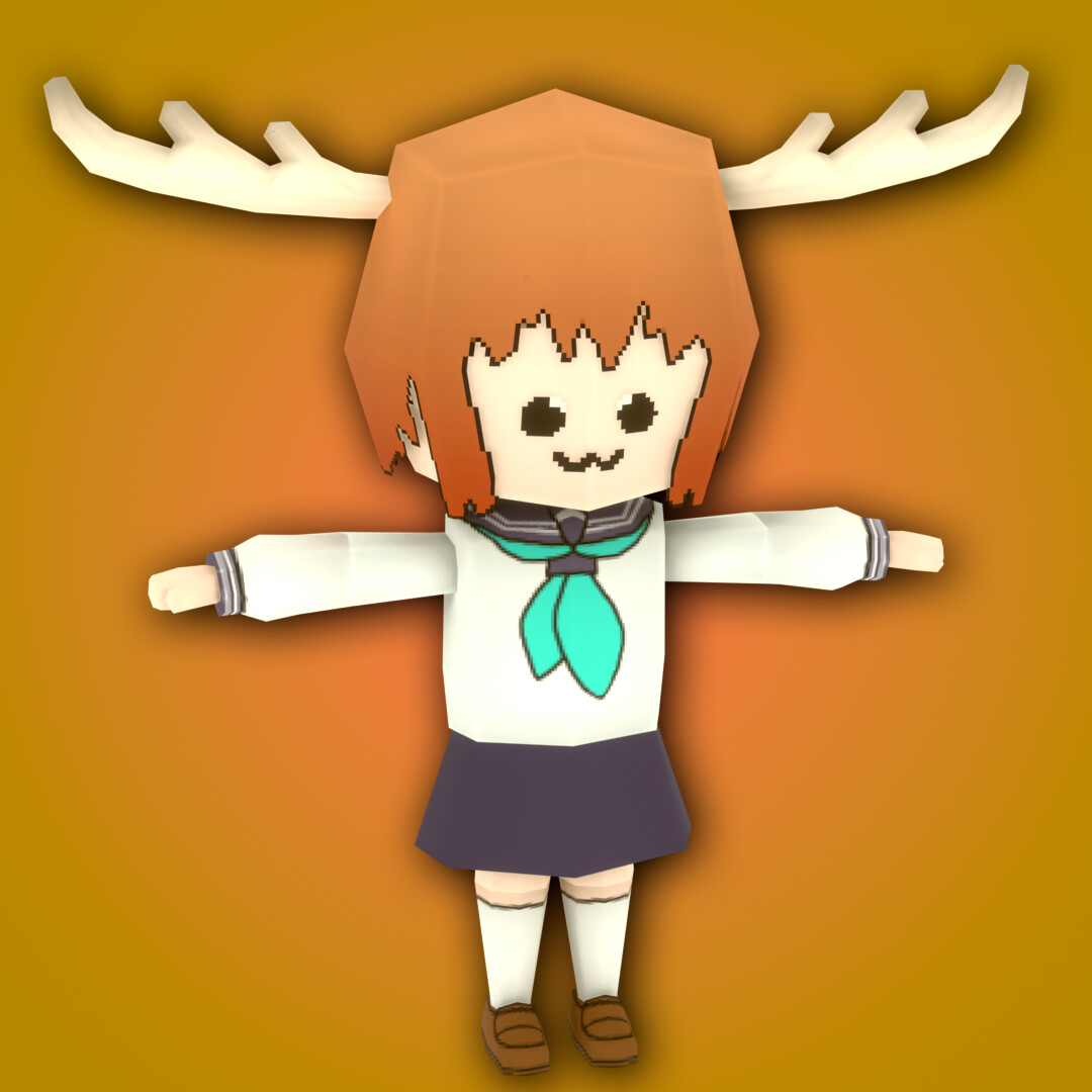 ArtStation - Autistic deer