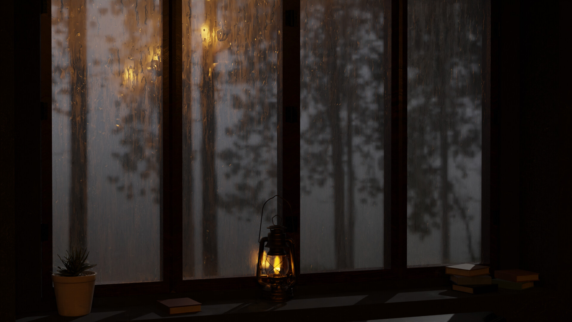 ArtStation - Rainy Window