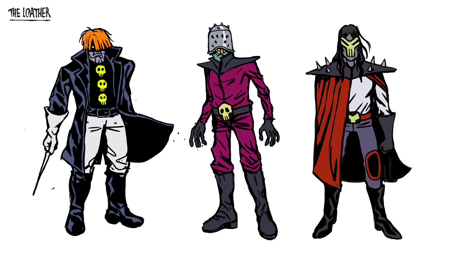 ArtStation - Kids of the Apocalypse - Character designs